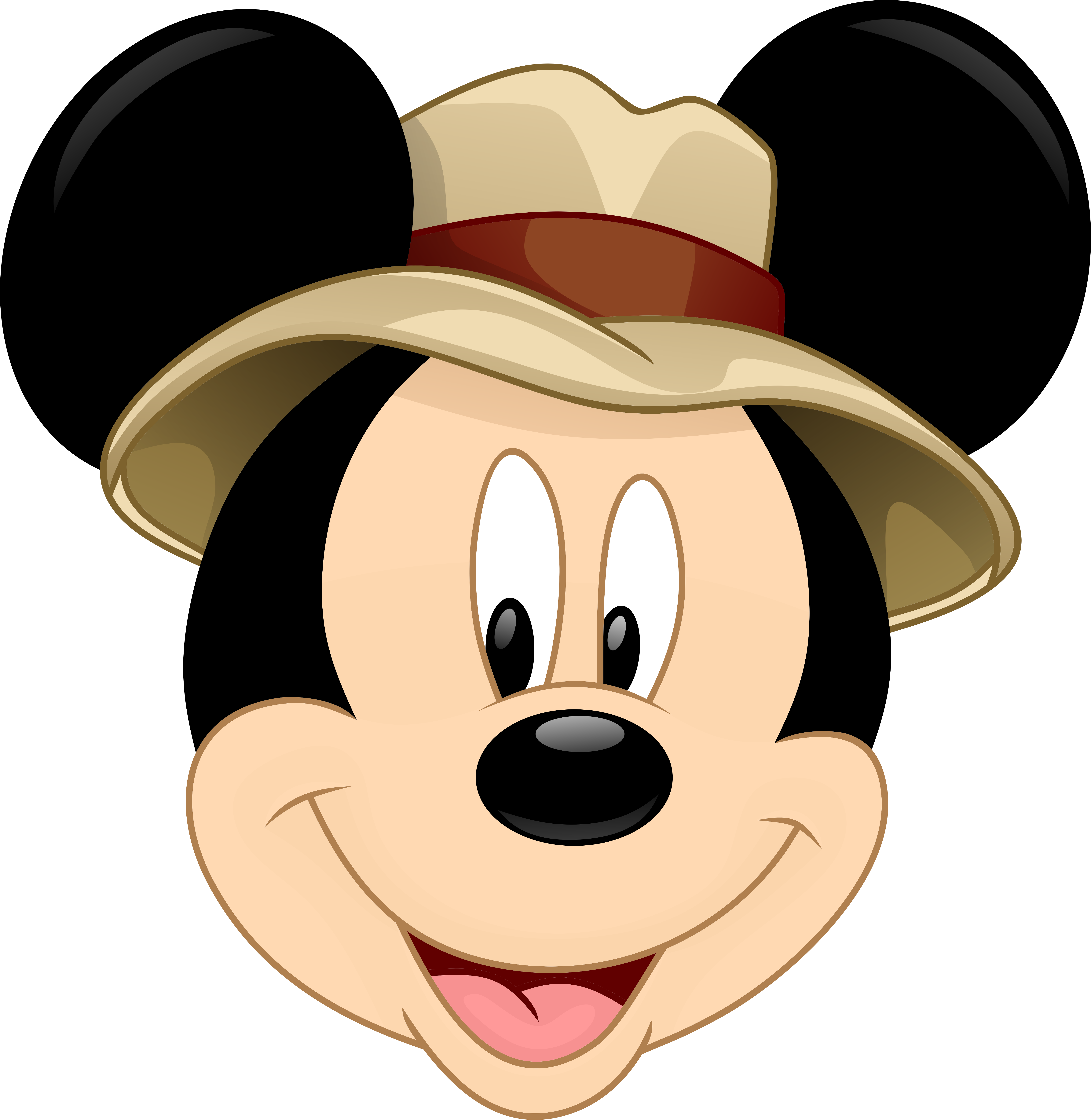 Mickey Mouse PNG, Mickey Safari Clipart, Mickey Safari PNG D | Inspire ...