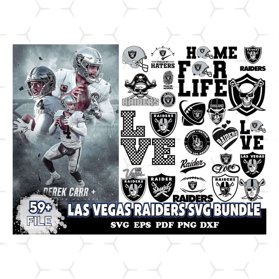 Las Vegas Raiders Svg Bundle, Raiders Logo Svg, NFL Svg, Foo | Inspire ...