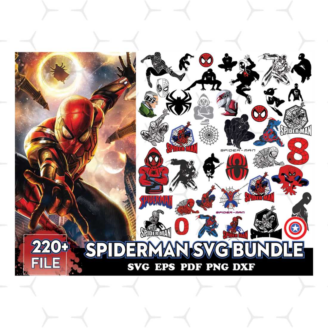 220 Spiderman Svg Bundle, Spiderman Svg, Avengers Svg - Inspire Uplift