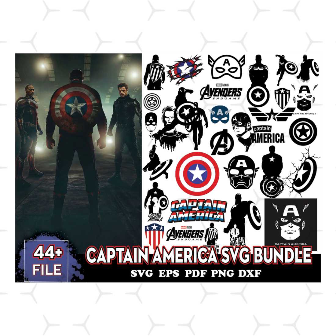 44 Files Captain Marvel Svg Bundle, Avengers Svg | Inspire Uplift
