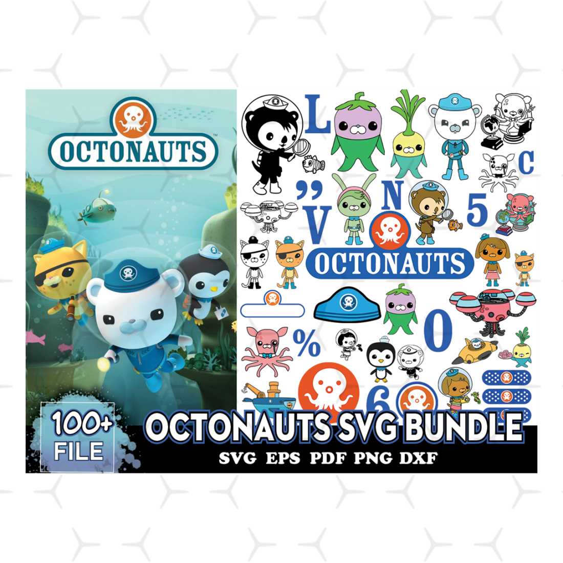 100 Files Octonauts Svg Bundle, Octonauts Svg, Beach Svg | Inspire Uplift