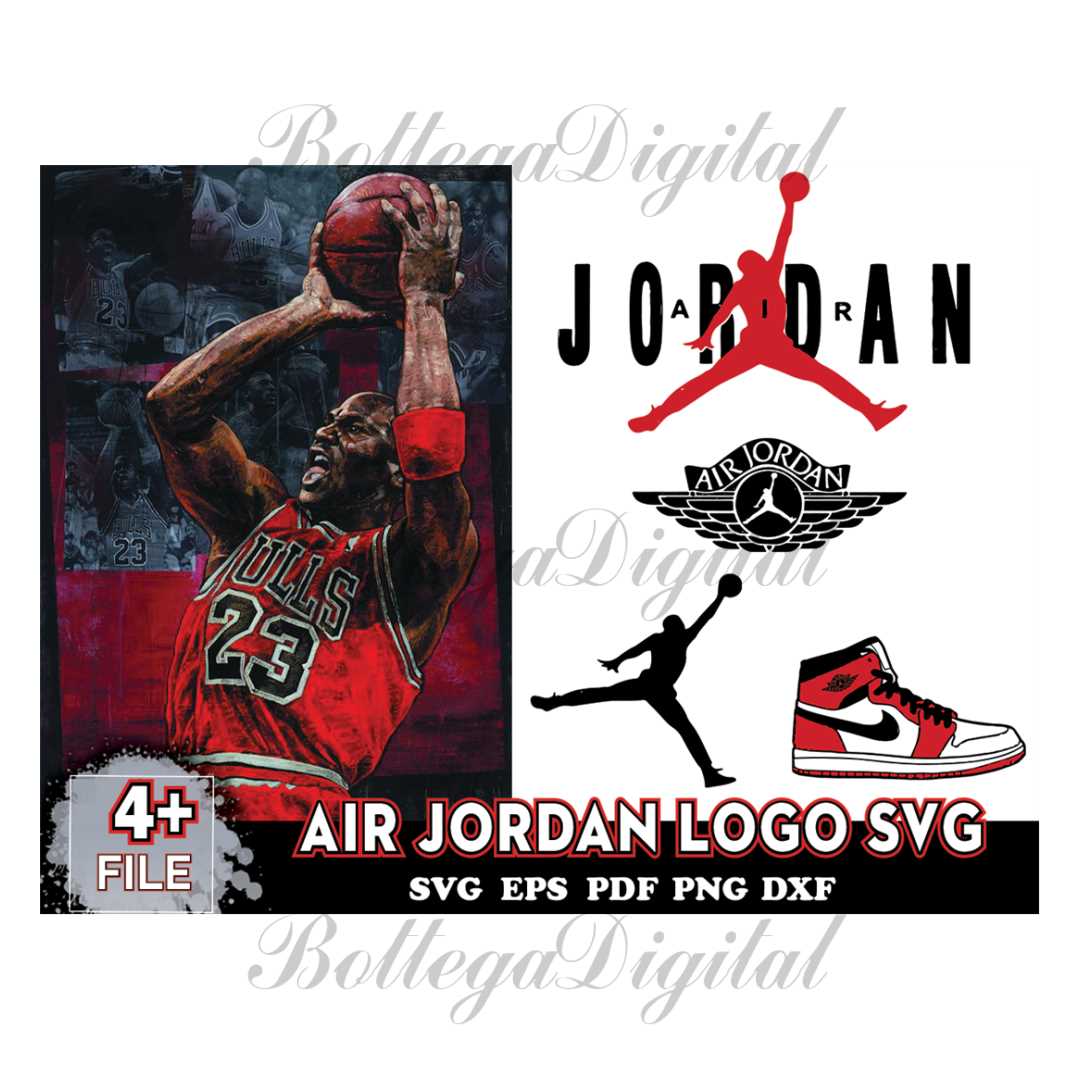 Air Jordan Logo Svg, Logos Brand Svg, Air Jordan Svg - Inspire Uplift