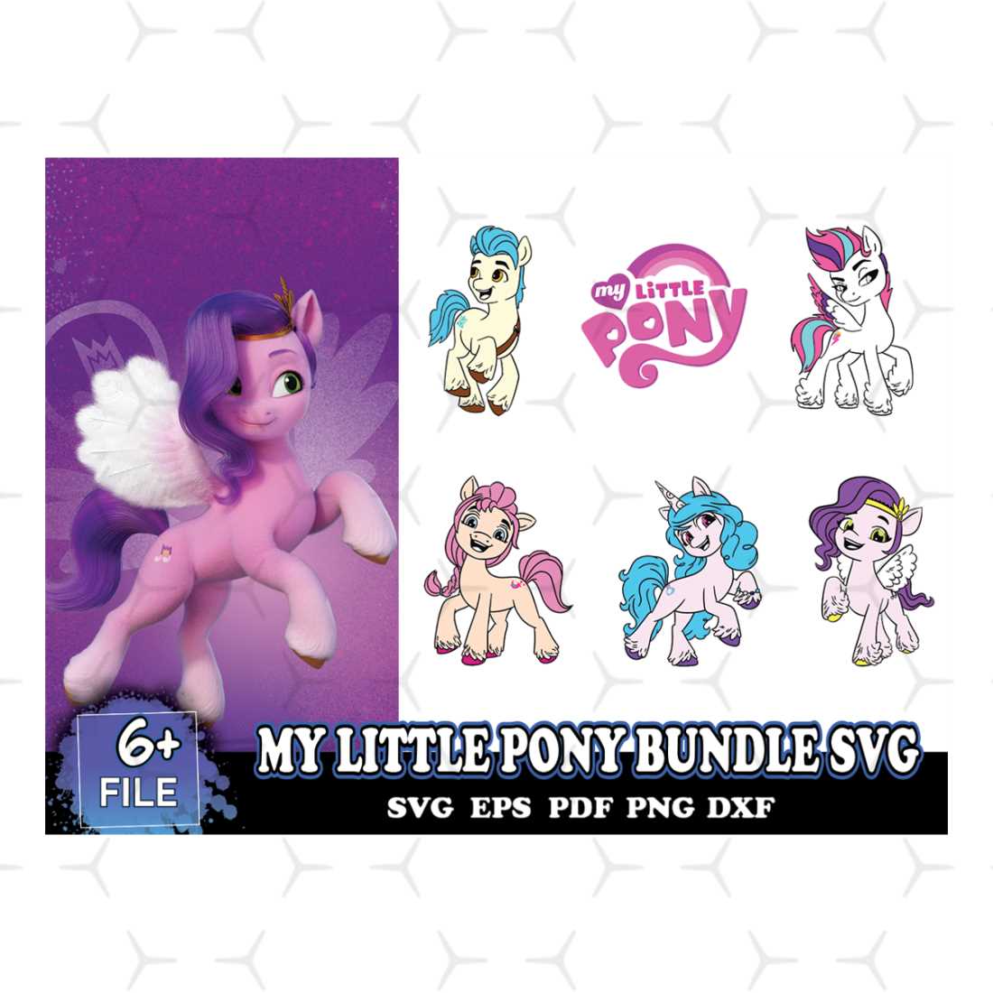 My Little Pony Bundle Svg, Pony Svg, Unicorn Svg | Inspire Uplift