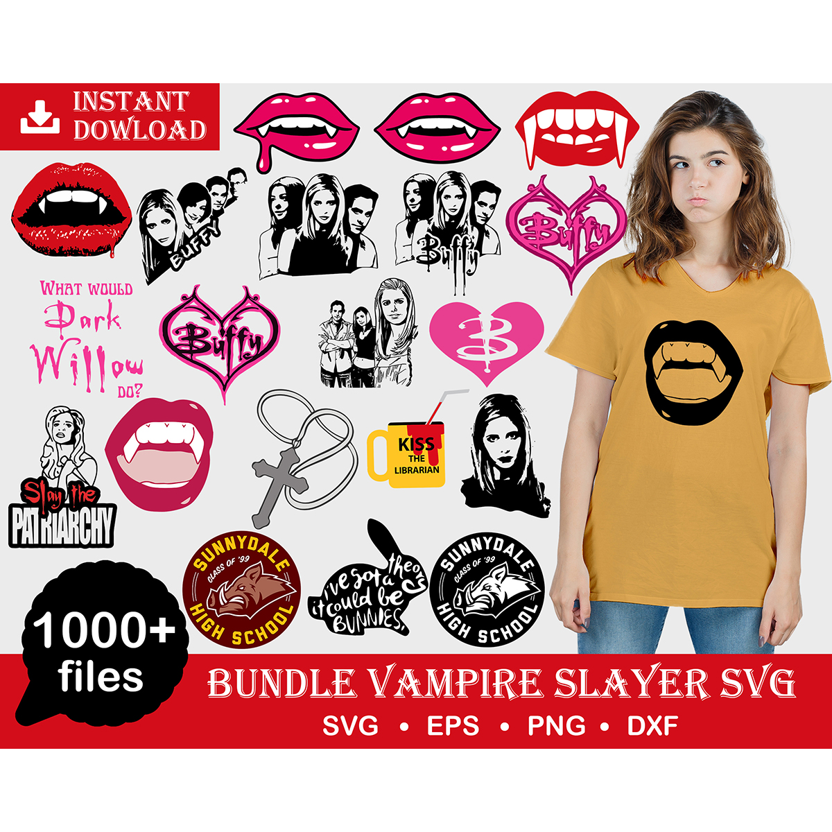 1000 Bundle Buffy The Vampire Slayer Bundle, Vampire Slayer, | Inspire ...