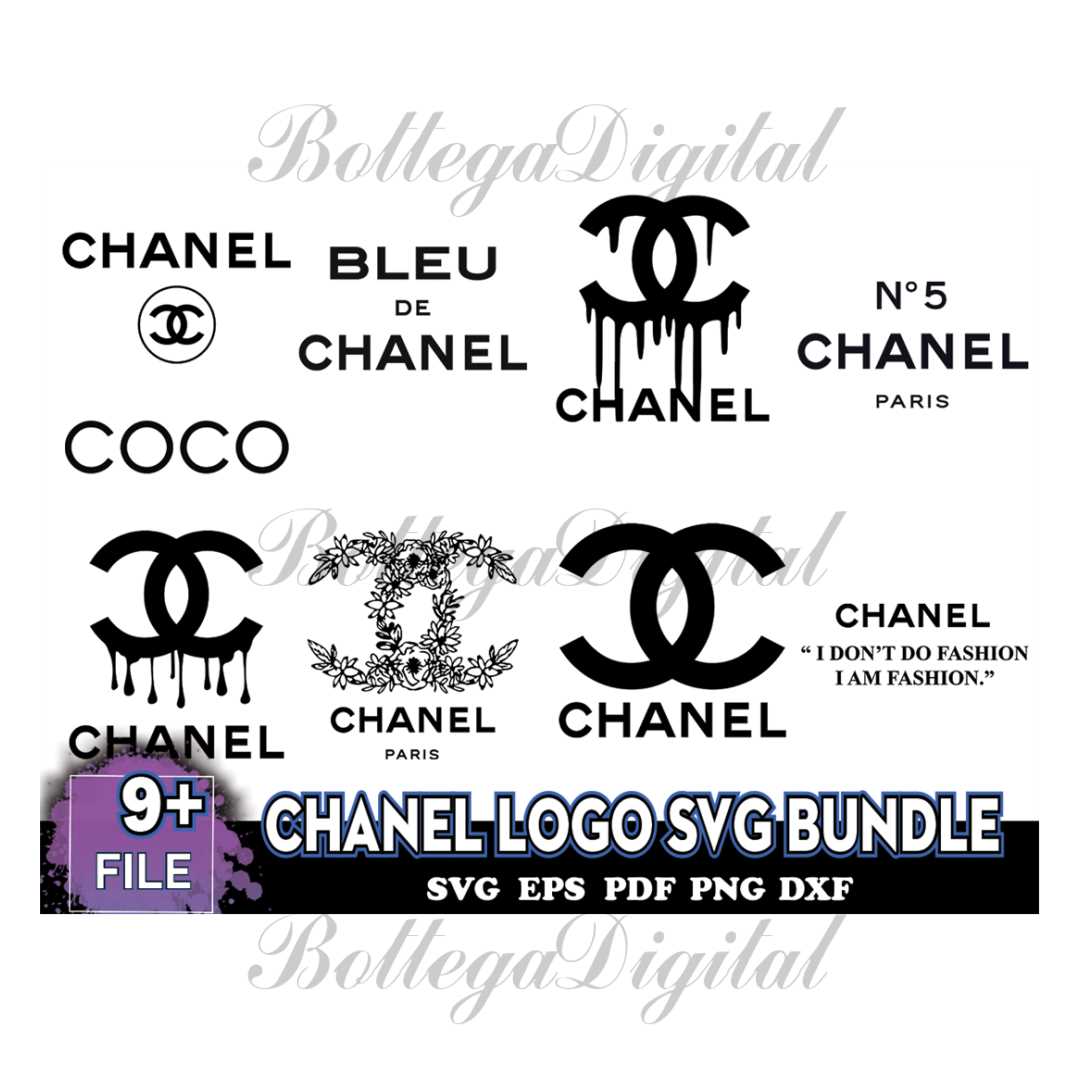 Chanel Logo Svg Bundle, Trending Svg, Chanel Svg, Chanel Log - Inspire ...