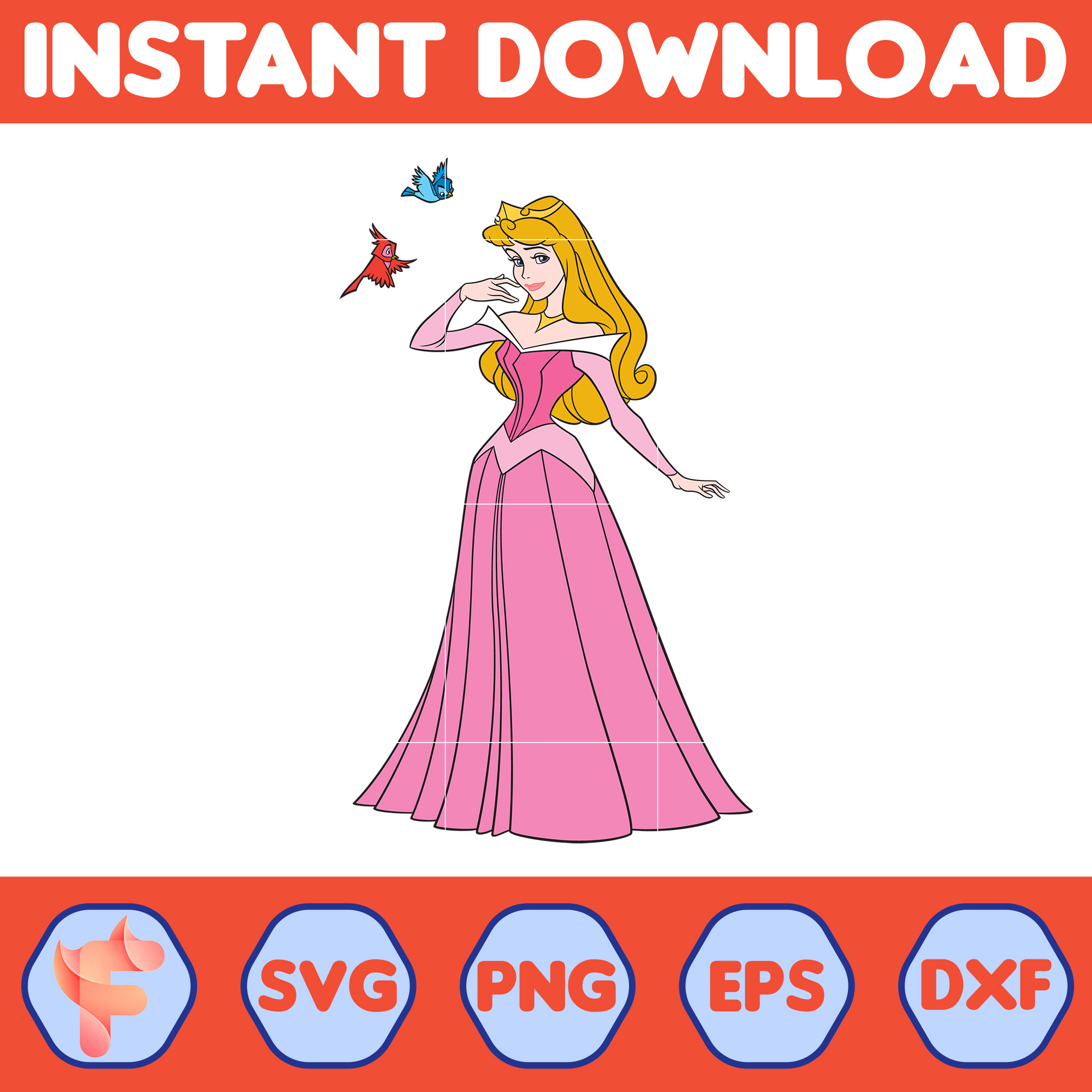 Aurora Svg, Disney Princess Svg, Aurora Svg, Sleeping Beauty | Inspire ...