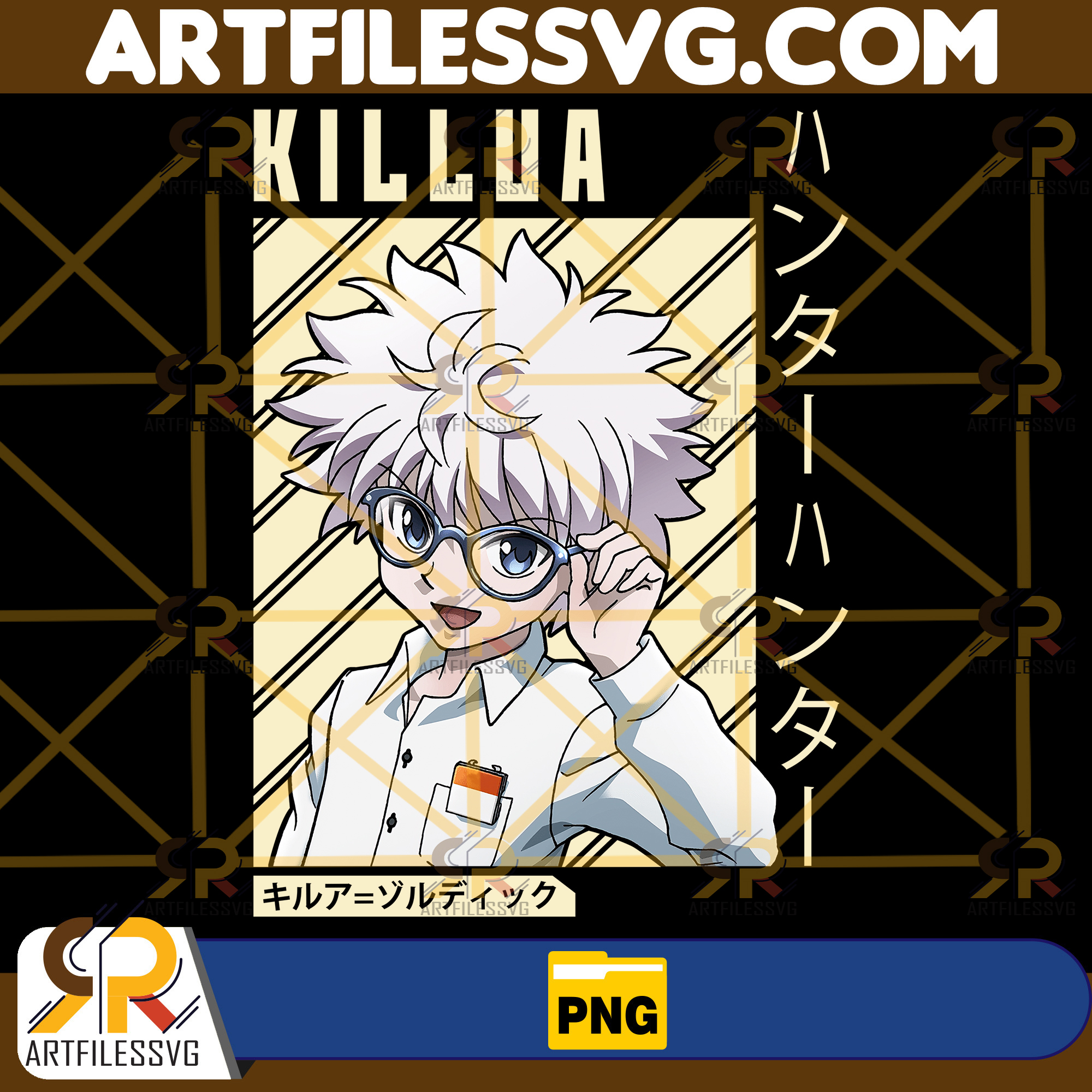 Killua Zoldyck Png, Anime Png, Japanese Png, Anime Silhouett - Inspire ...