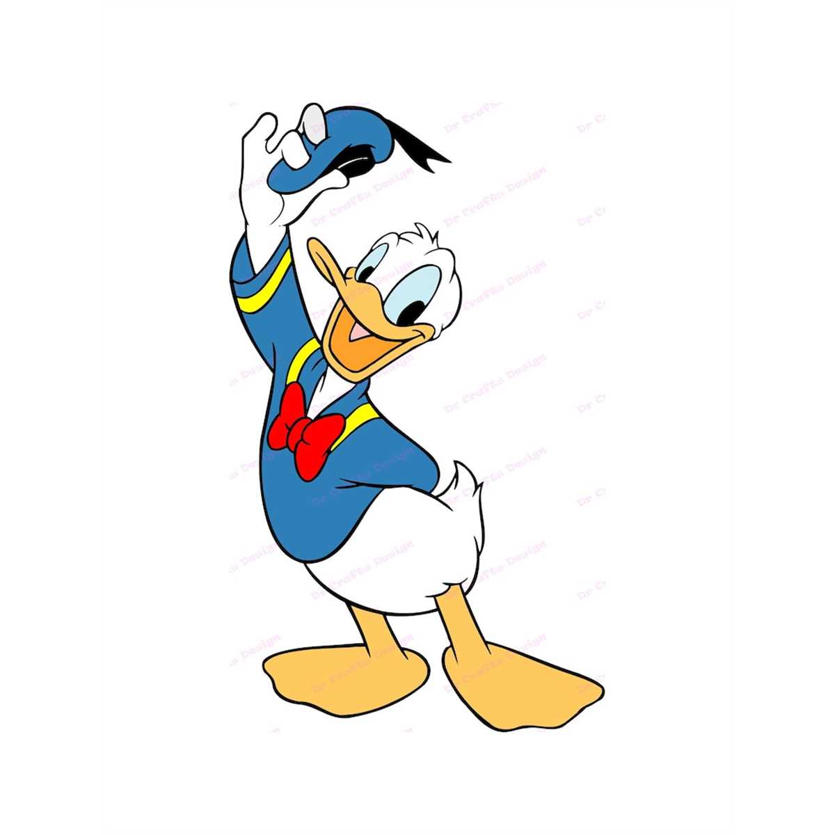 Donald Duck SVG 9, svg, dxf, Cricut, Silhouette Cut File, In | Inspire ...