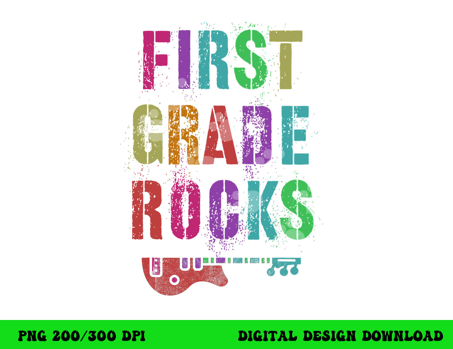 1st GRADE ROCKS Student Rockin Teacher Rockstar First Gr p | Inspire Uplift