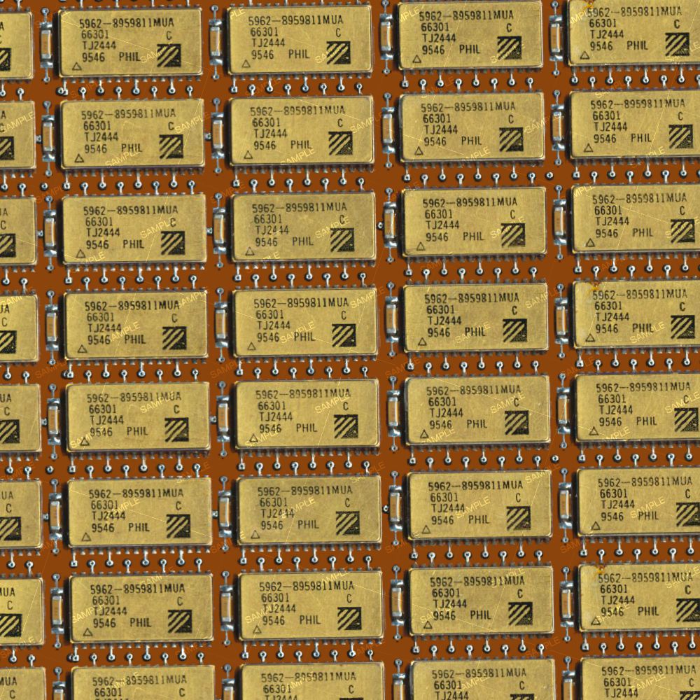 Raytheon CPU Board 22 Seamless Tileable Repeating Pattern - Inspire Uplift