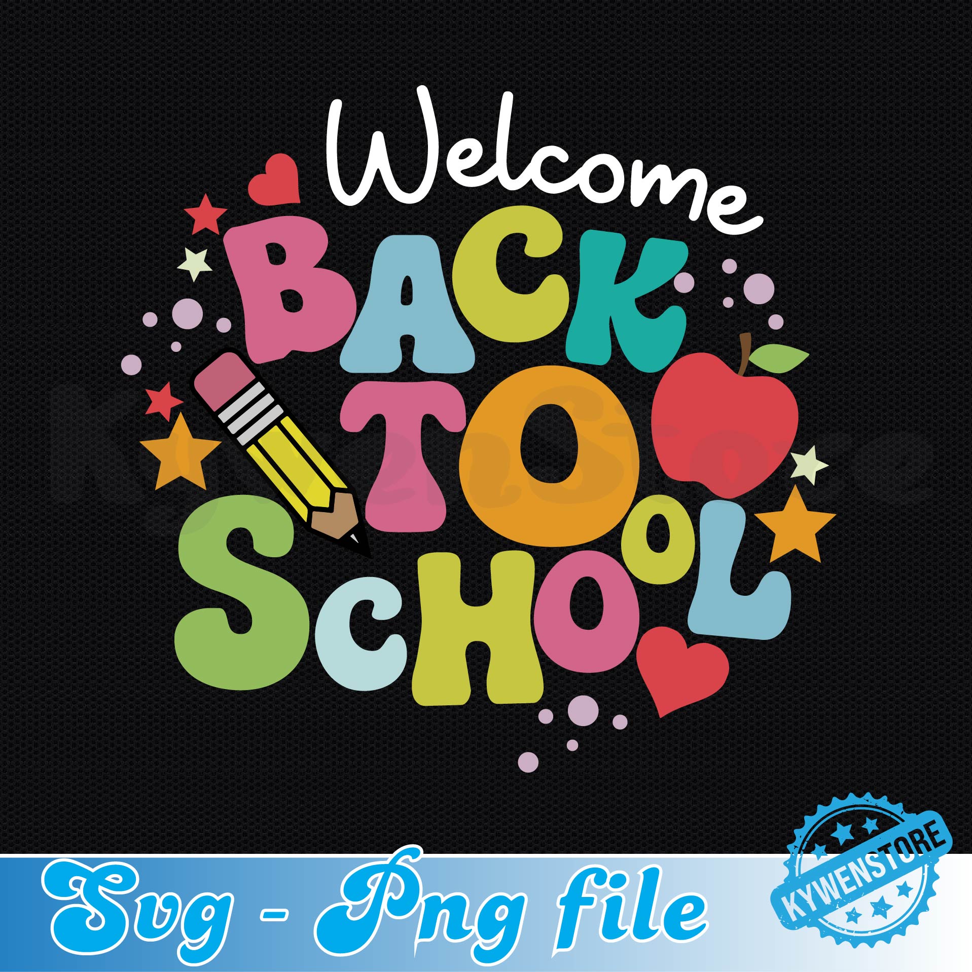 Welcome Back To School Svg, Back To School Svg, Kindergarten - Inspire ...