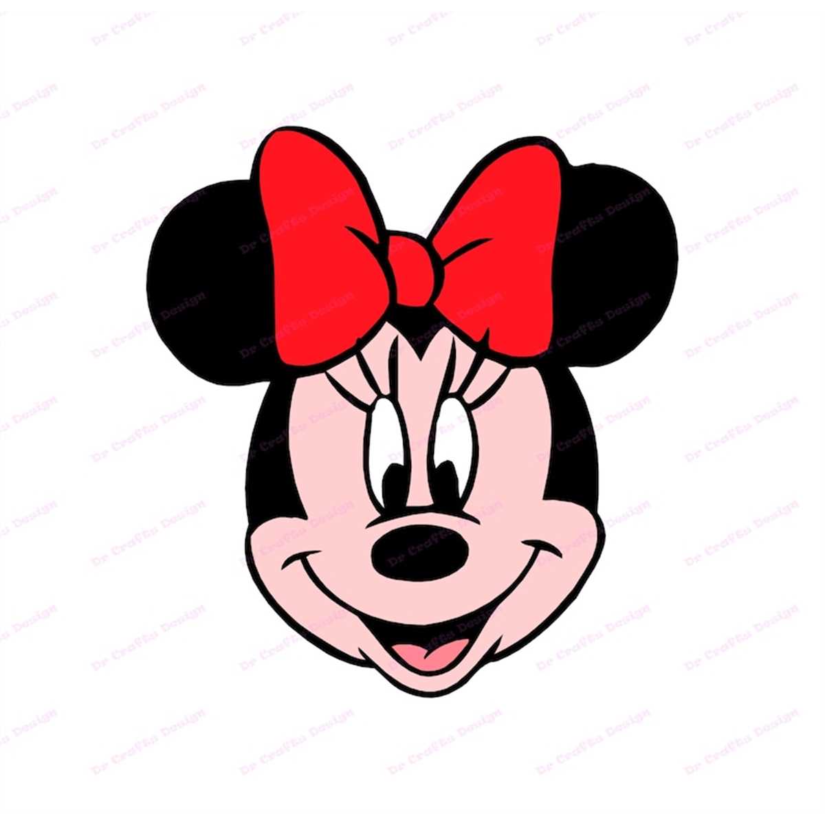 Minnie Mouse SVG 26, svg, dxf, Cricut, Silhouette Cut File, - Inspire ...