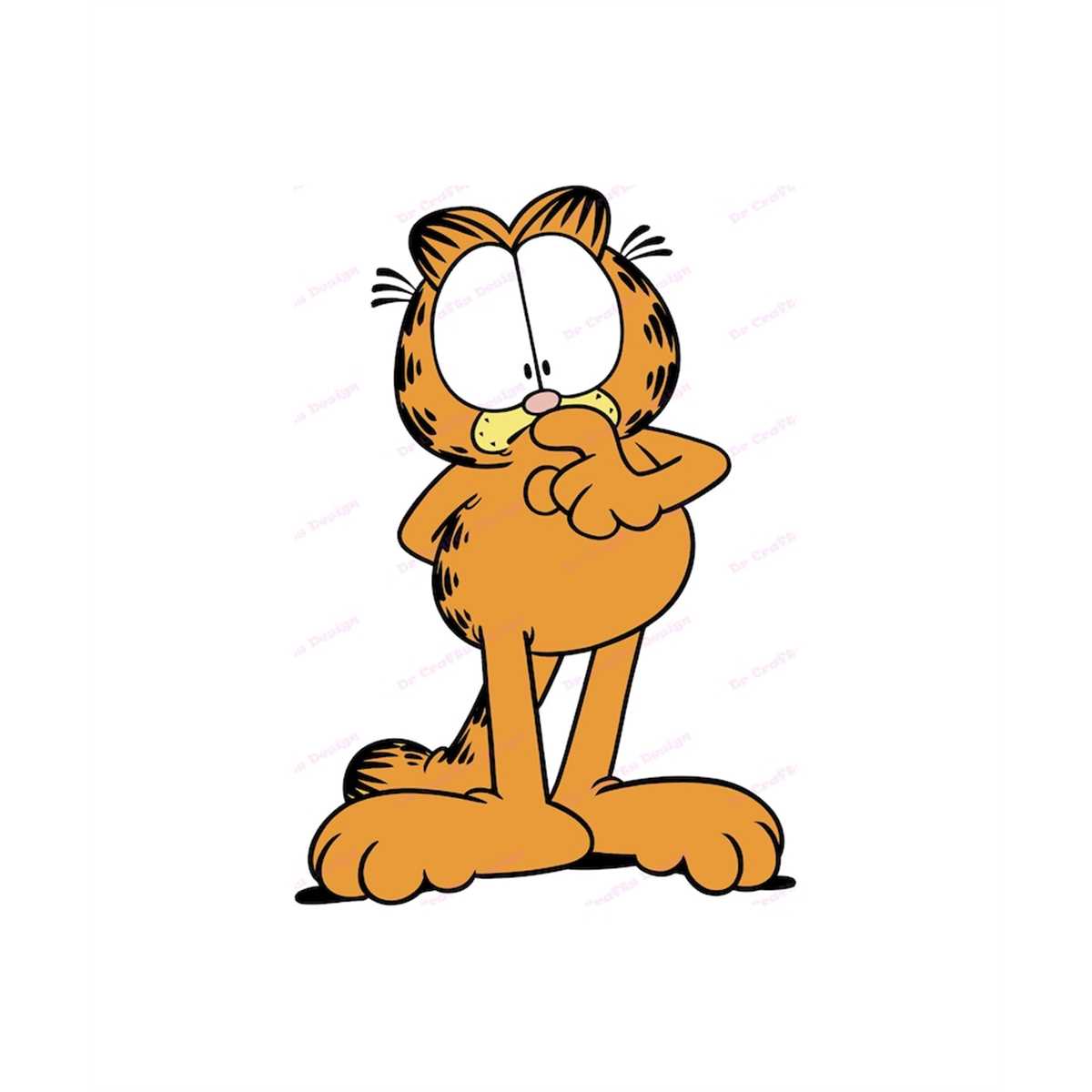 Garfield SVG 6, svg, dxf, Cricut, Silhouette Cut File, Insta | Inspire ...