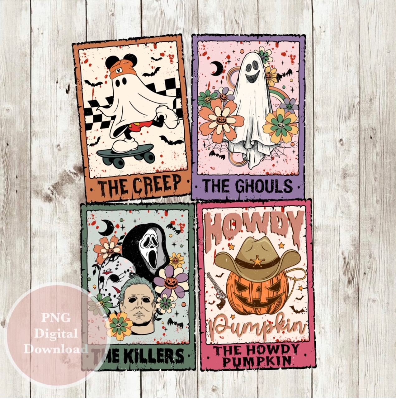 Halloween Tarot Cards PNG, Halloween, Fall, PNG Digital Dow | Inspire ...