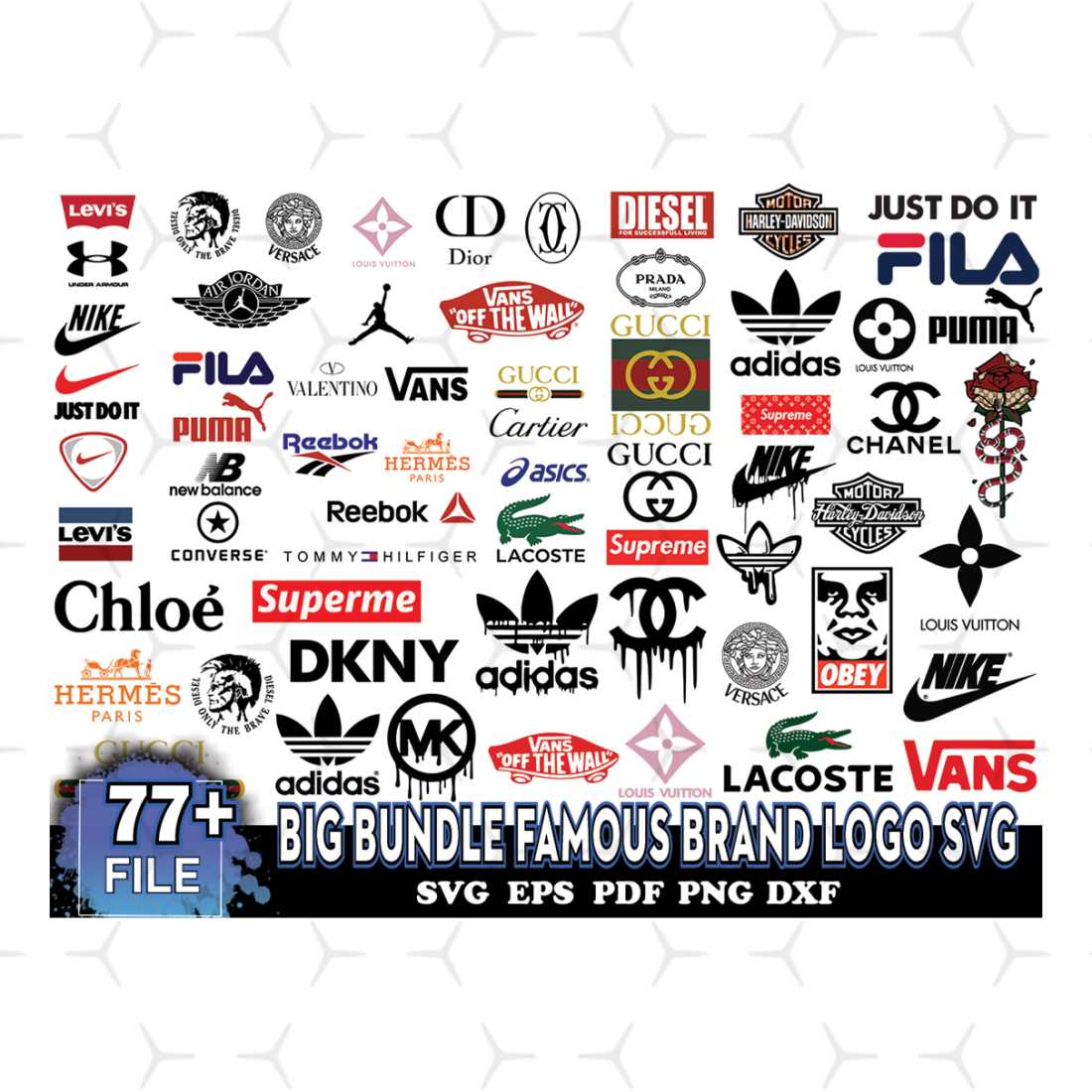 Big Bundle Famous Brand Logo Svg, File For Cricut | Inspire Uplift