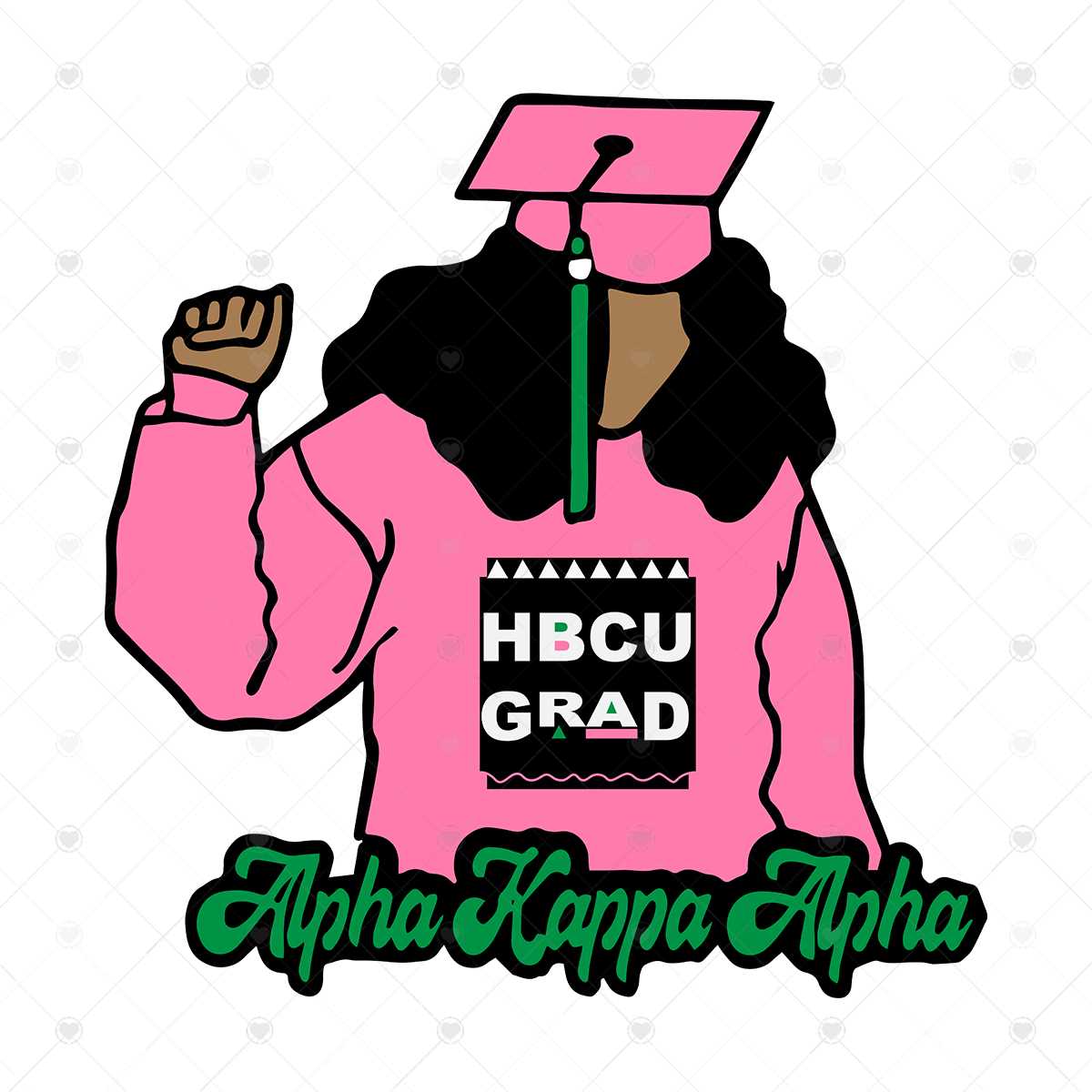 HBCU Grad Girl, Sorority Svg, aka sorority svg, Aka svg, sor - Inspire ...