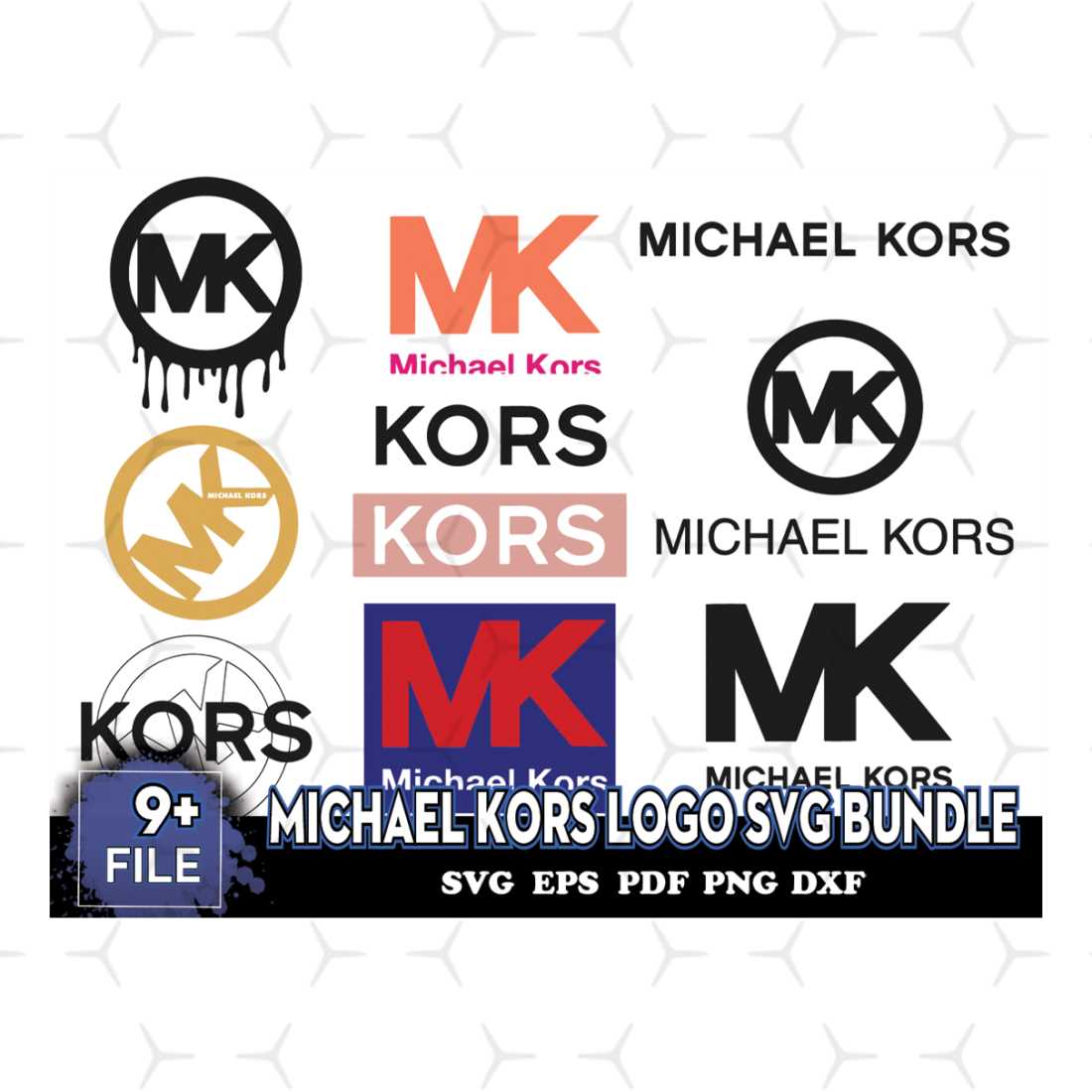 Michael Kors Logo Svg Bundle, Michael Kors Logo, MK Brand | Inspire Uplift