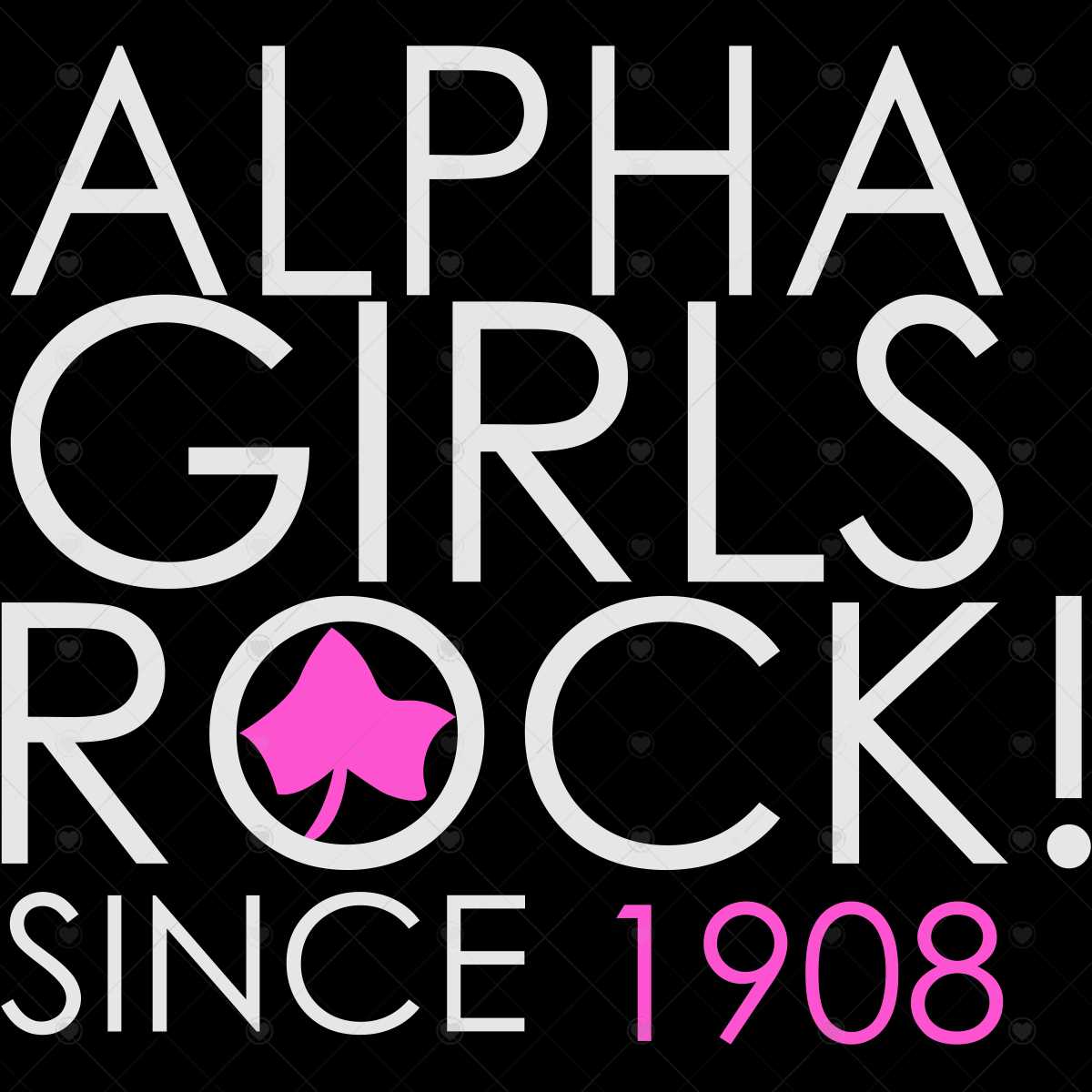 Alpha Girls Girl Rock Svg, Aka Sorority Gift, Aka Sorority S | Inspire ...