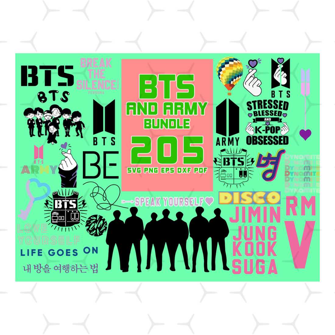 Files BTS And Army Bundle Svg, Trending Svg, Bangtan Boys Sv | Inspire ...