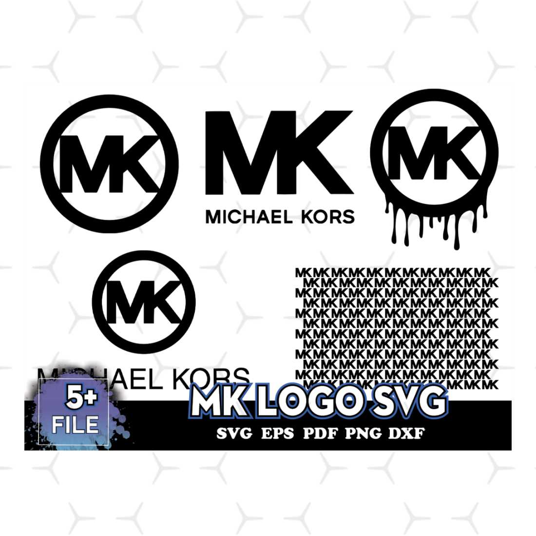 MK Logo Svg, Brand Logo Svg, MK Brand Svg | Inspire Uplift