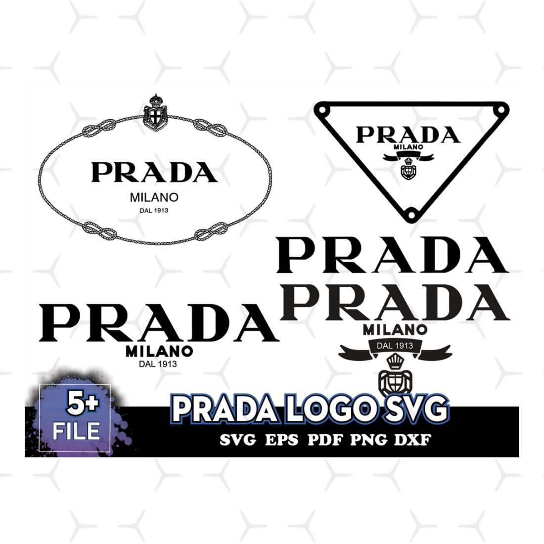 Prada Logo Svg, Brand Logo Svg, Prada Brnad Svg, Logos Svg | Inspire Uplift