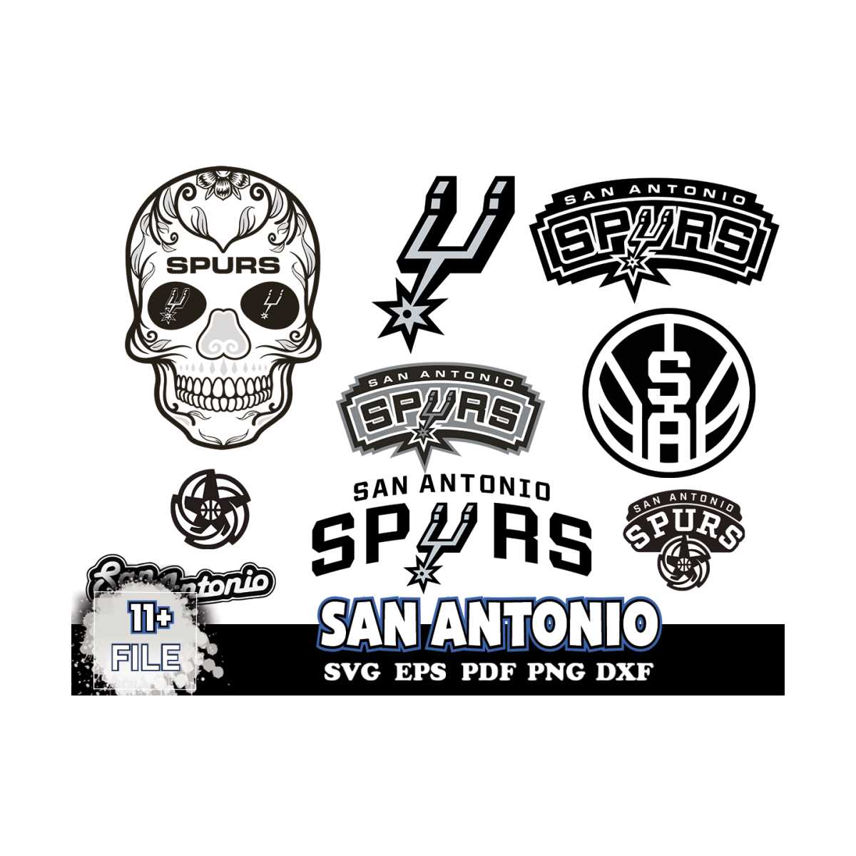 11 FILE San Antonio Svg Bundle | Inspire Uplift