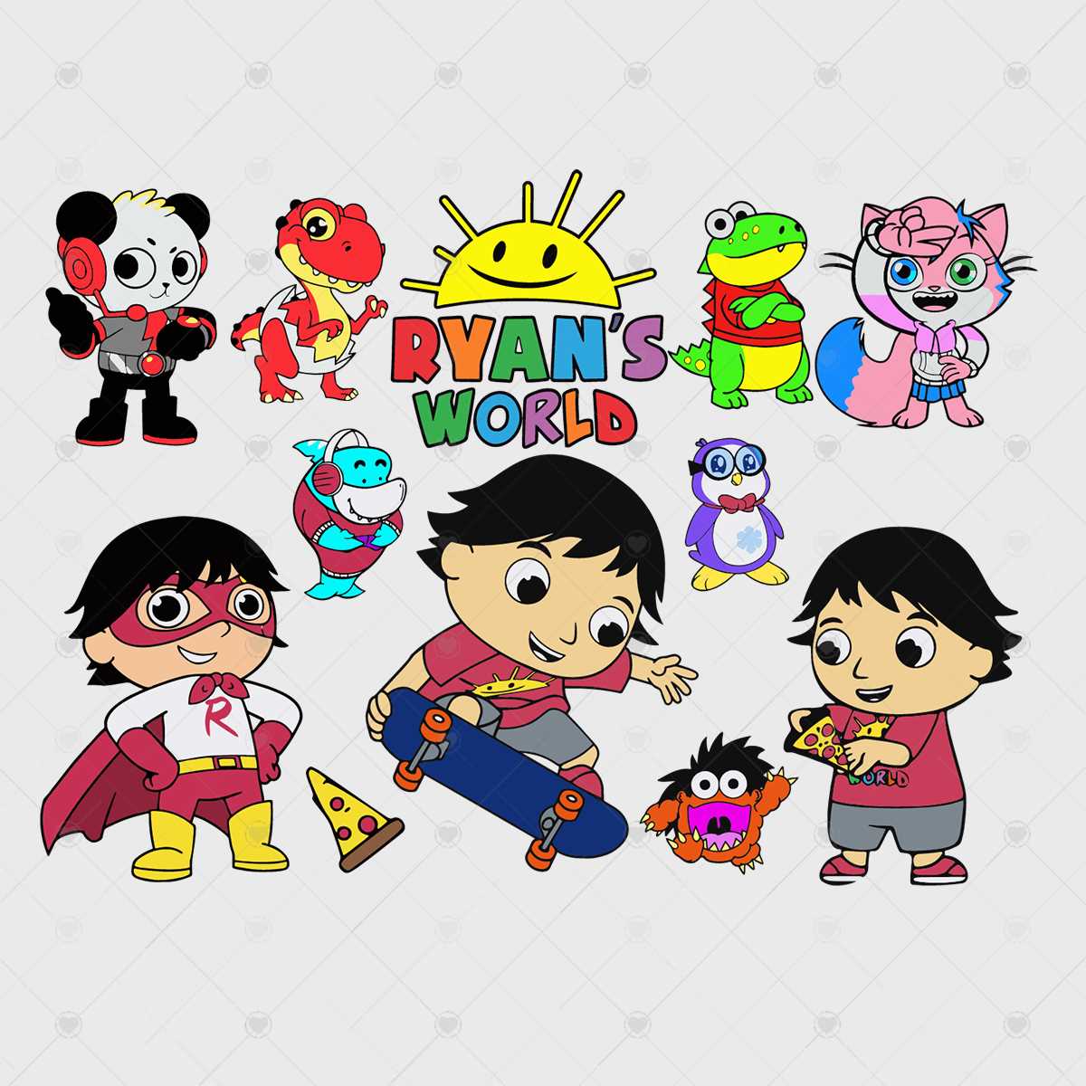 Ryans World Svg Bundle, Trending Svg, Ryans World Svg, Ryan | Inspire ...