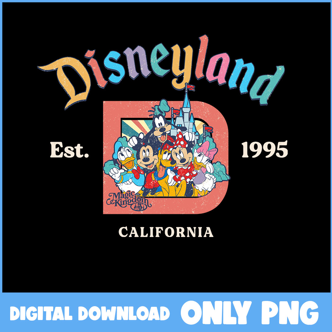 Disneyland Est 1995 California Png, Disneyland Png, Magic Ki - Inspire ...