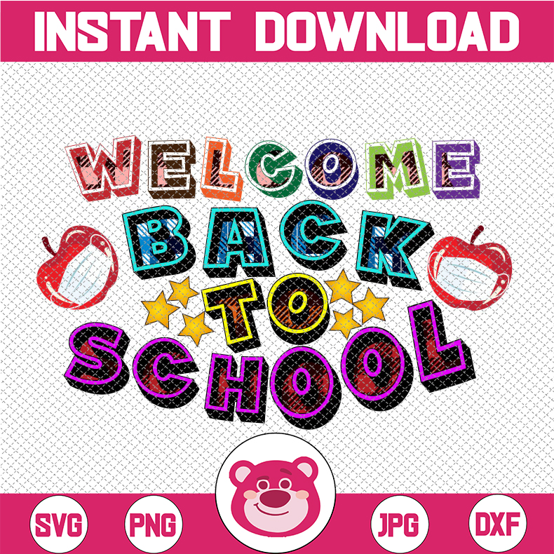 Welcome Back SVG, Teacher SVG, Back to School SVG, Digital D | Inspire ...