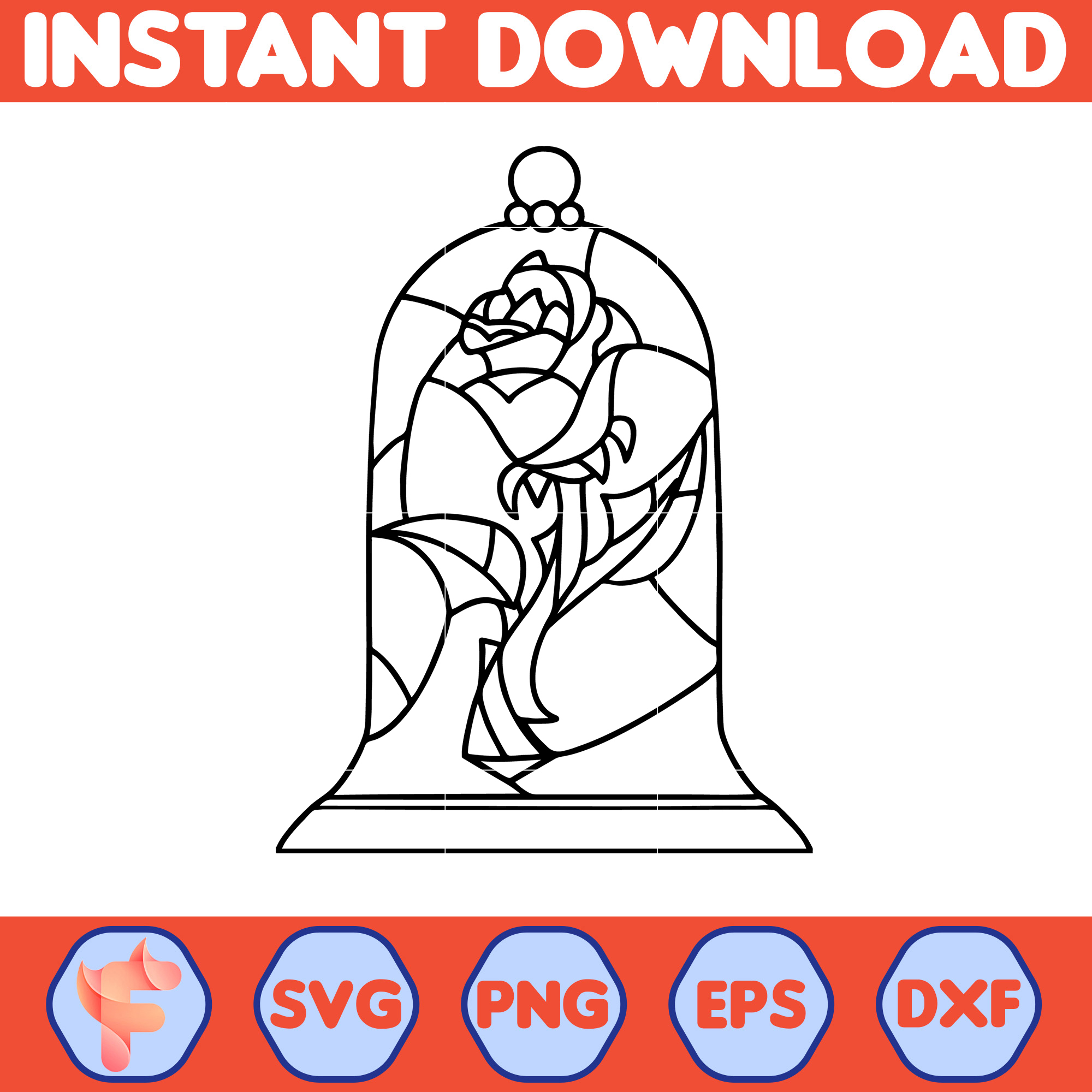 Disney Beauty And The Beast SVG, Belle Svg, Disney Svg,Beaut | Inspire ...