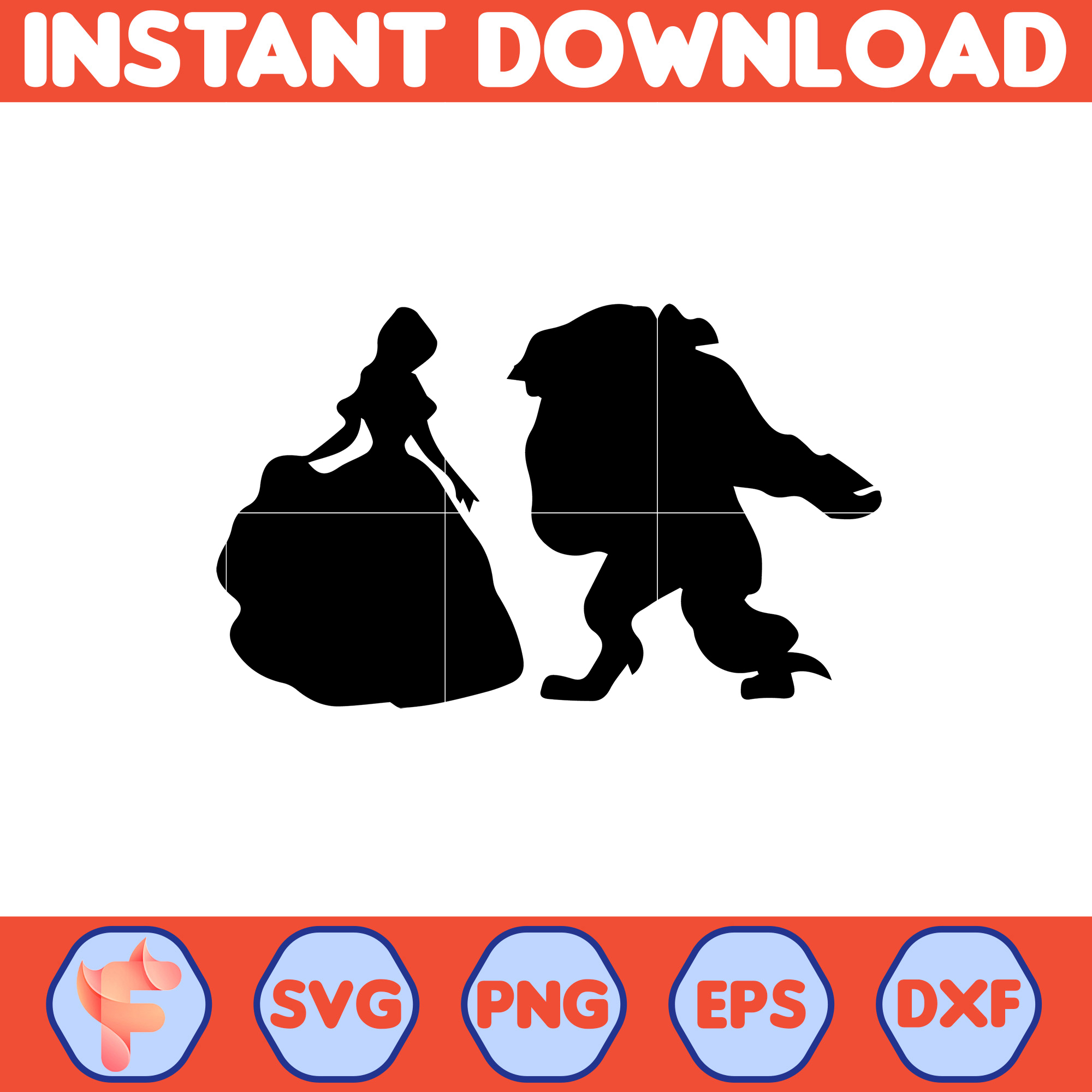 Disney Beauty And The Beast SVG, Belle Svg, Disney Svg,Beaut | Inspire ...