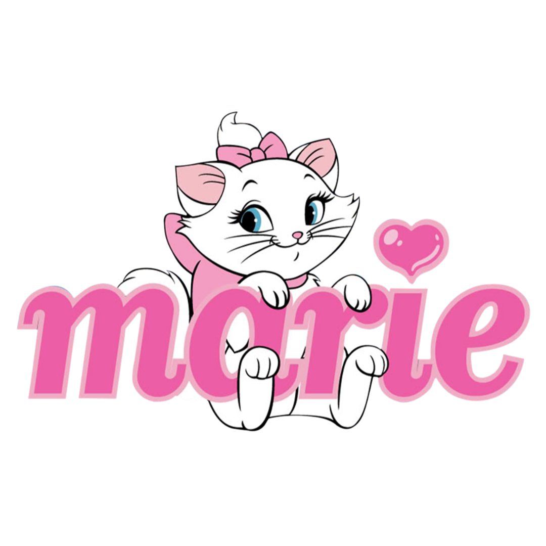 Marie Svg, White Cat Svg, White Kitten Svg, Pink Bow Svg, Do - Inspire ...