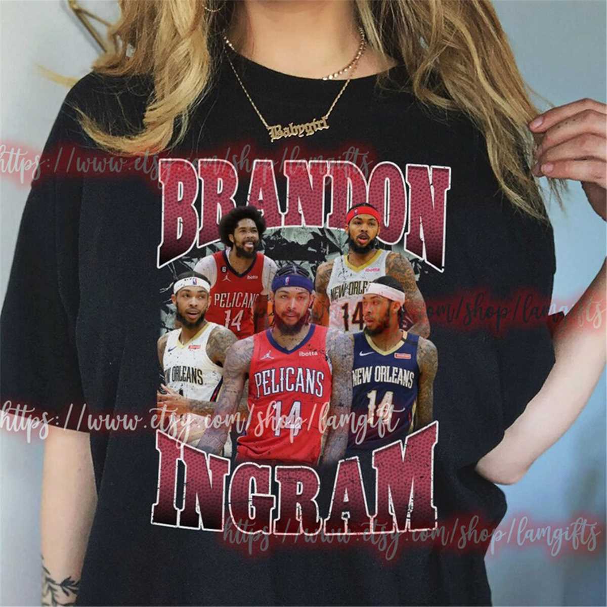 Brandon Xavier Ingram 90s Vintage Bootleg Shirt, Basketball | Inspire ...