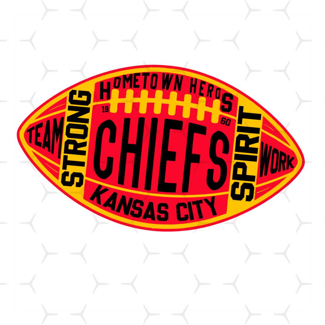 Kansas City Chiefs Strong Spirit Svg, Sport Svg, Kansas City | Inspire ...