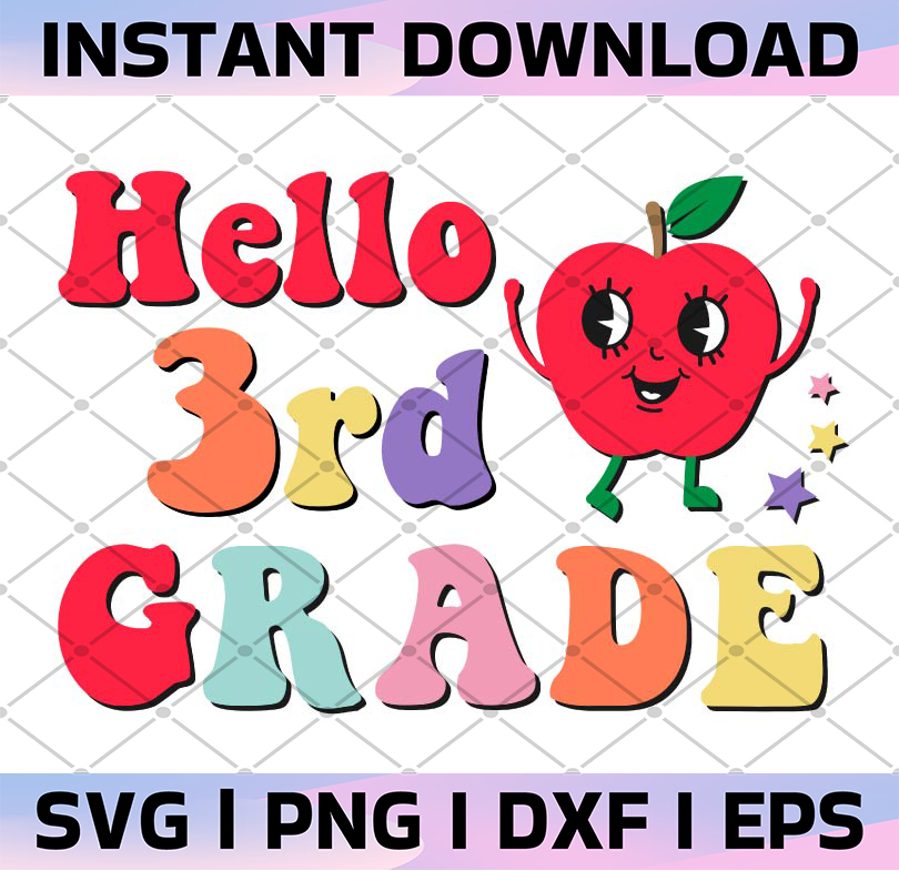 Hello Third Grade Png, Third Grade Png, 3rd Grade Png, Hello | Inspire ...