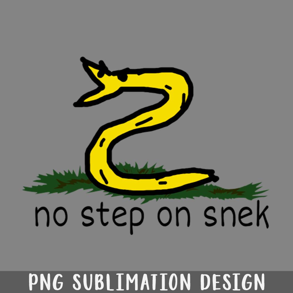 No Step On Snek PNG Download | Inspire Uplift