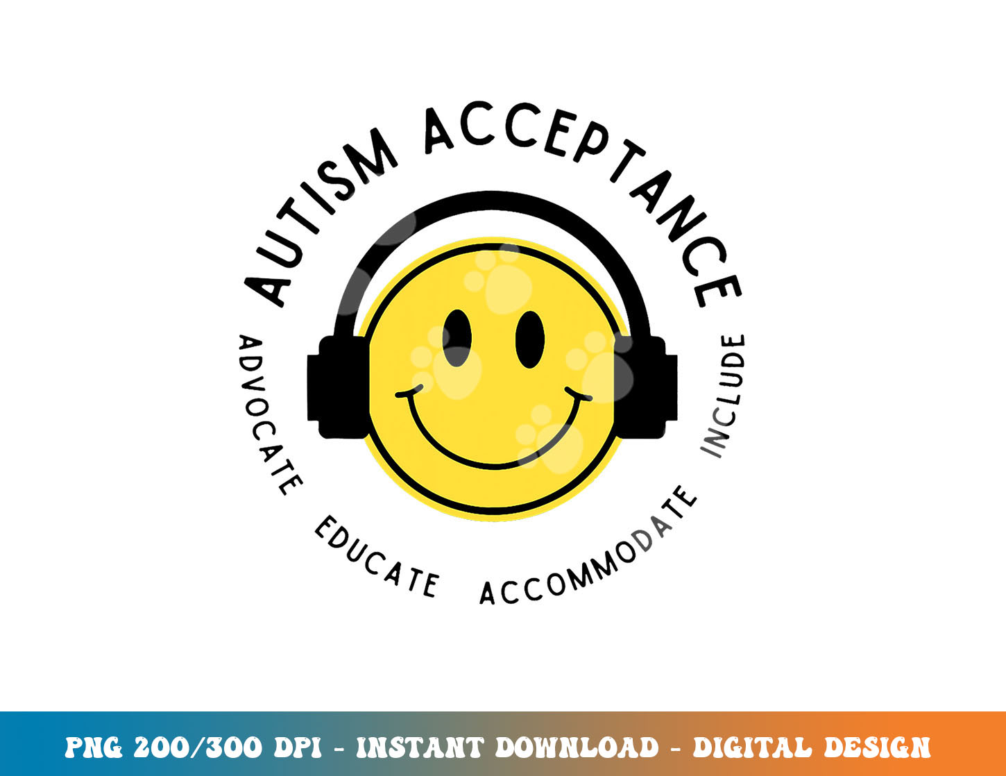 autism awareness acceptance happy face kid women copy | Inspire Uplift