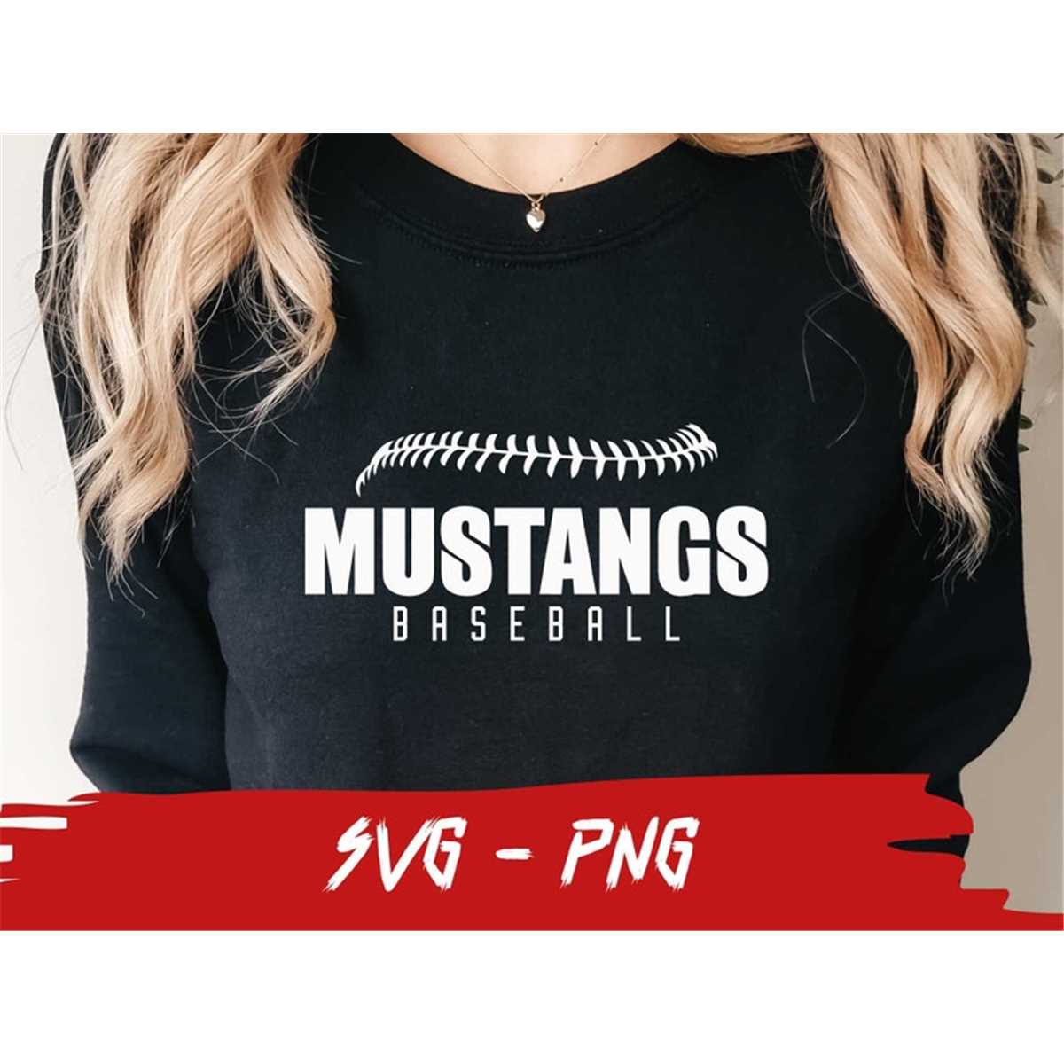Mustangs Baseball Svg, Mustangs Png, Halfball Png, School Te | Inspire ...