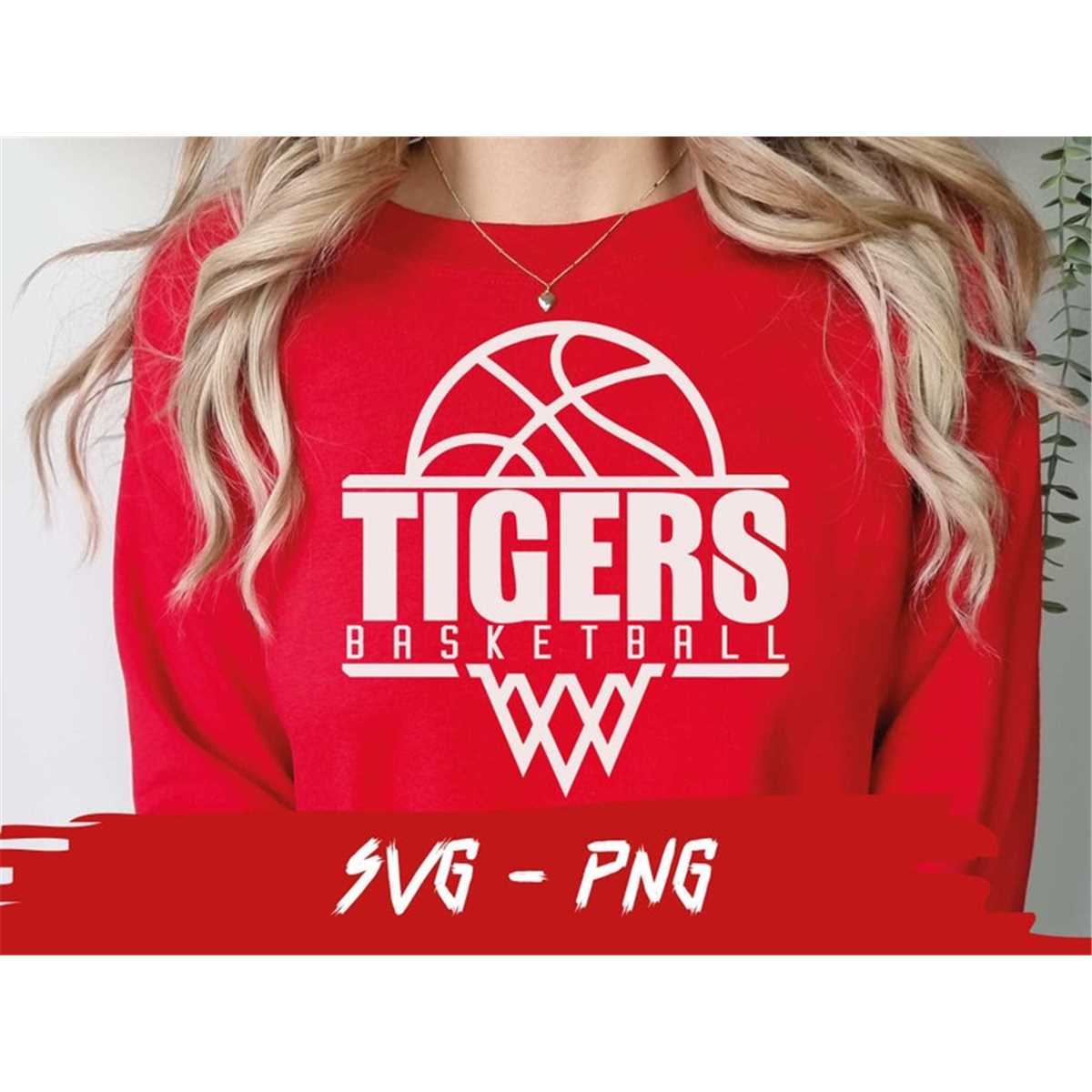 Tigers Svg, Halfball Png, Tigers Basketball, School Team Svg - Inspire ...