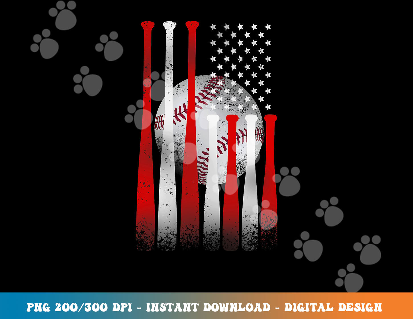 baseball american flag baseball lovers copy | Inspire Uplift