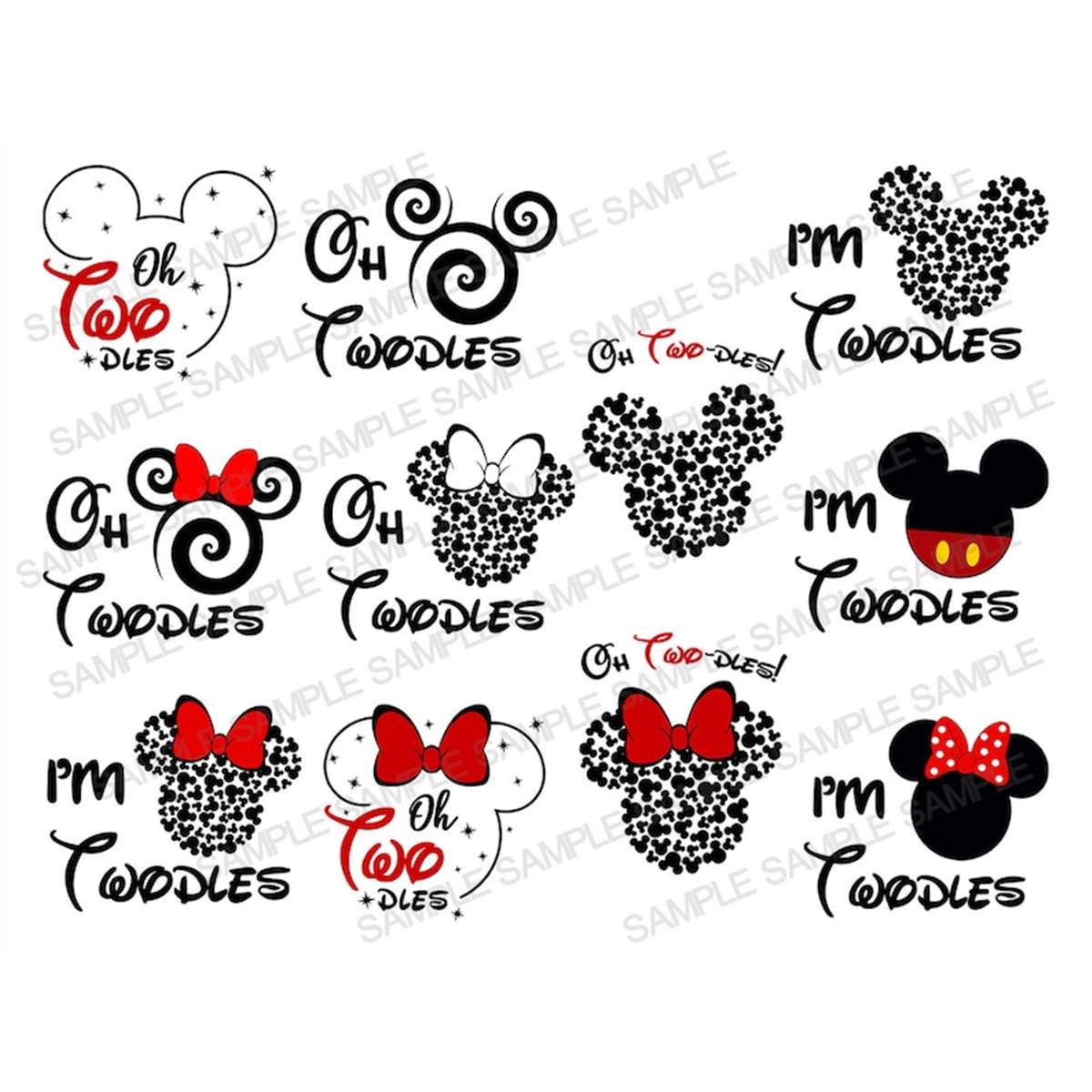 Oh Twodles SVG, Clipart, Cricut Svg File, Layered svg, Cut f | Inspire ...