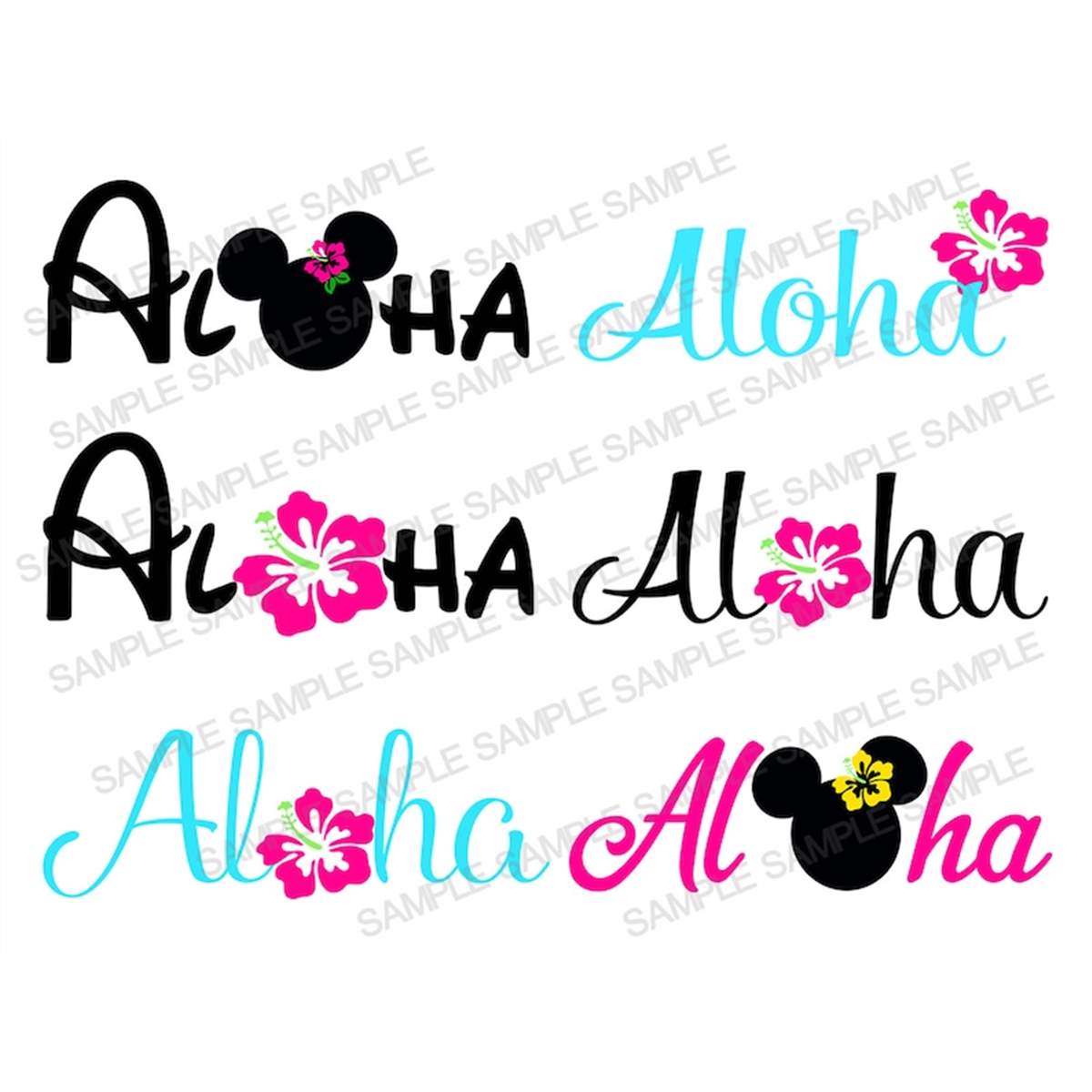 Aloha SVG, Cricut svg, Clipart, Layered SVG, Files for Cricu | Inspire ...