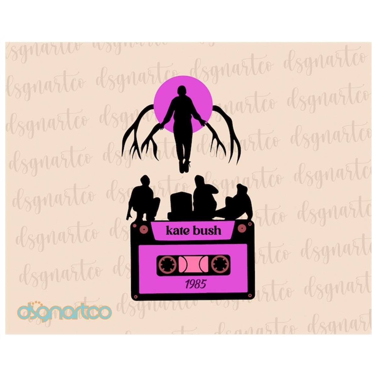 Stranger Things SVG, Running Up That Hill, Kate Bush, Max, V - Inspire ...