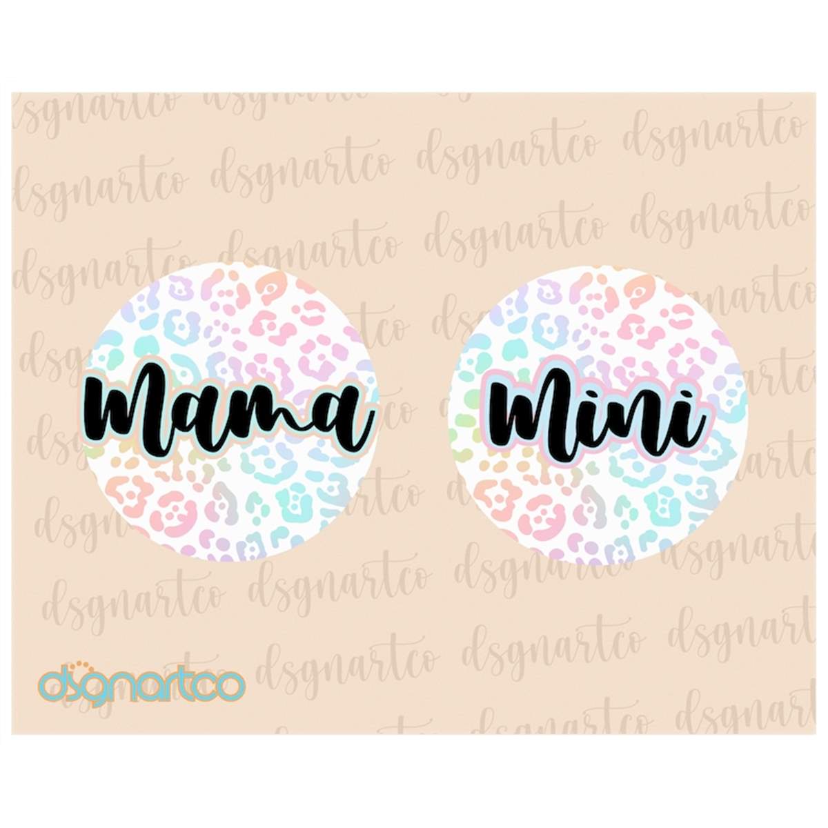 Mama Mini PNG, Leopard Mama Png, Transparent Leopard Retro D - Inspire ...