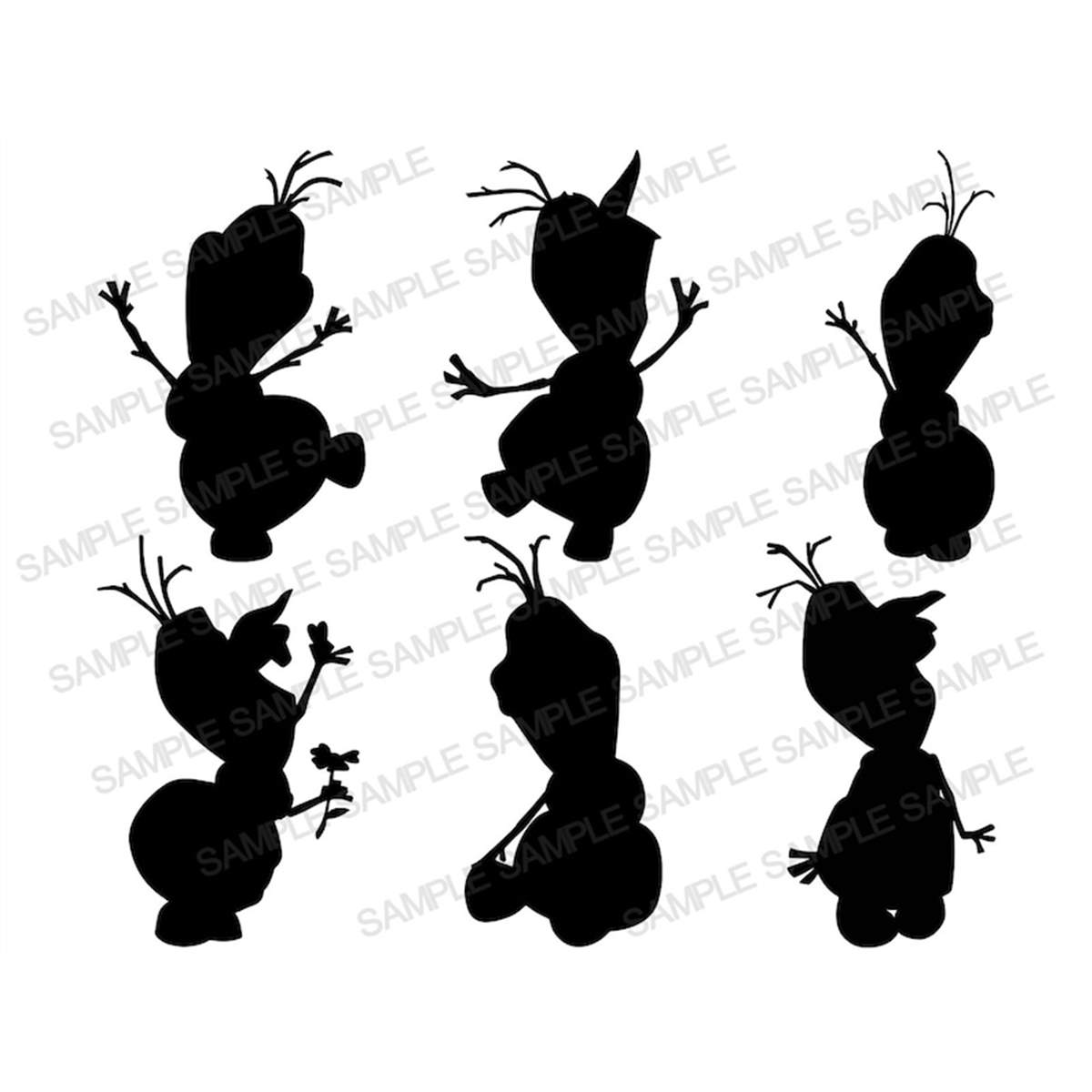 Olaf SVG, Frozen SVG, Olaf SVG File, Olaf Clipart, Olaf Silh - Inspire ...