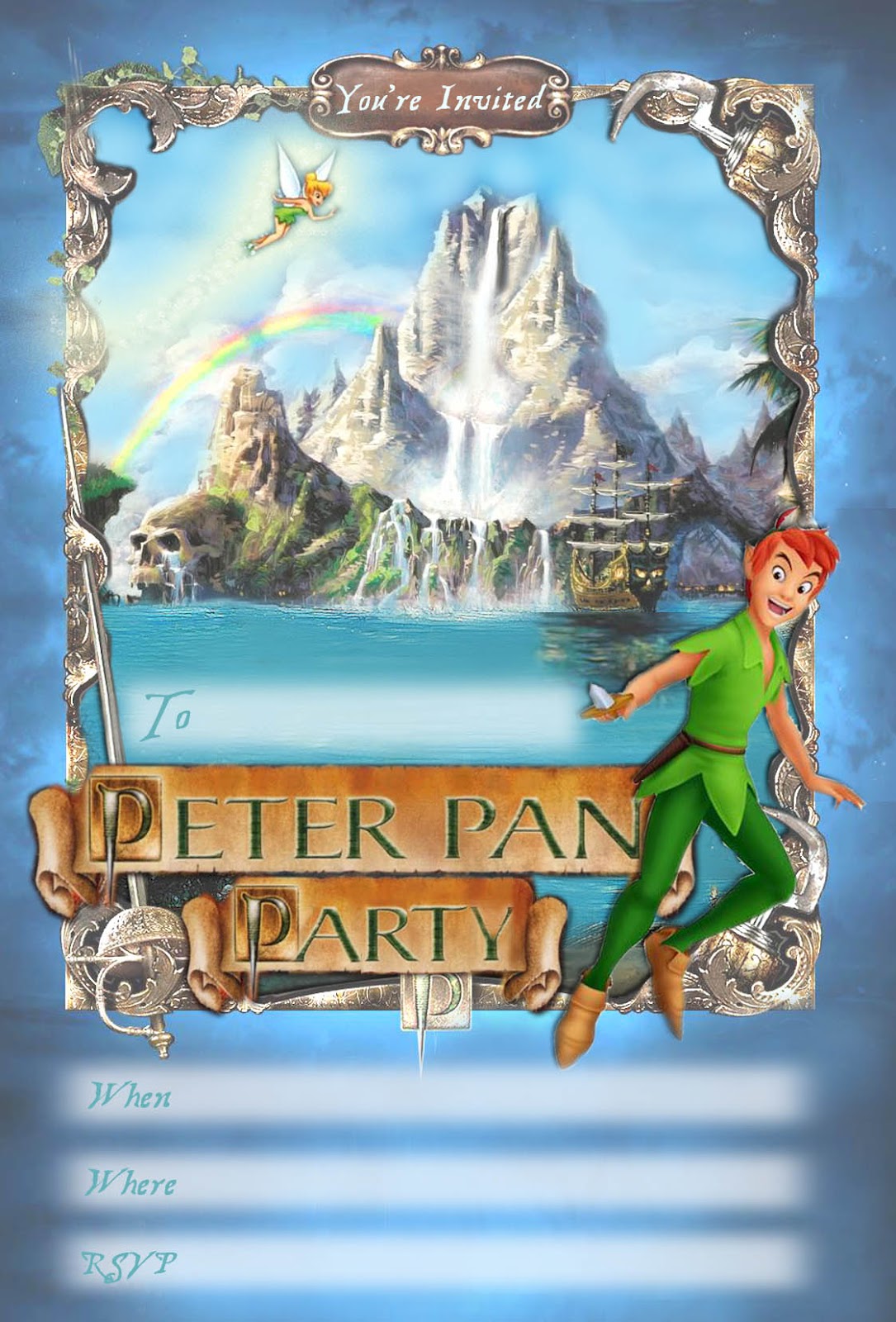 Peter Pan PNG, Peter Pan SVG, Peter Pan Clipart, Captain Hoo | Inspire ...