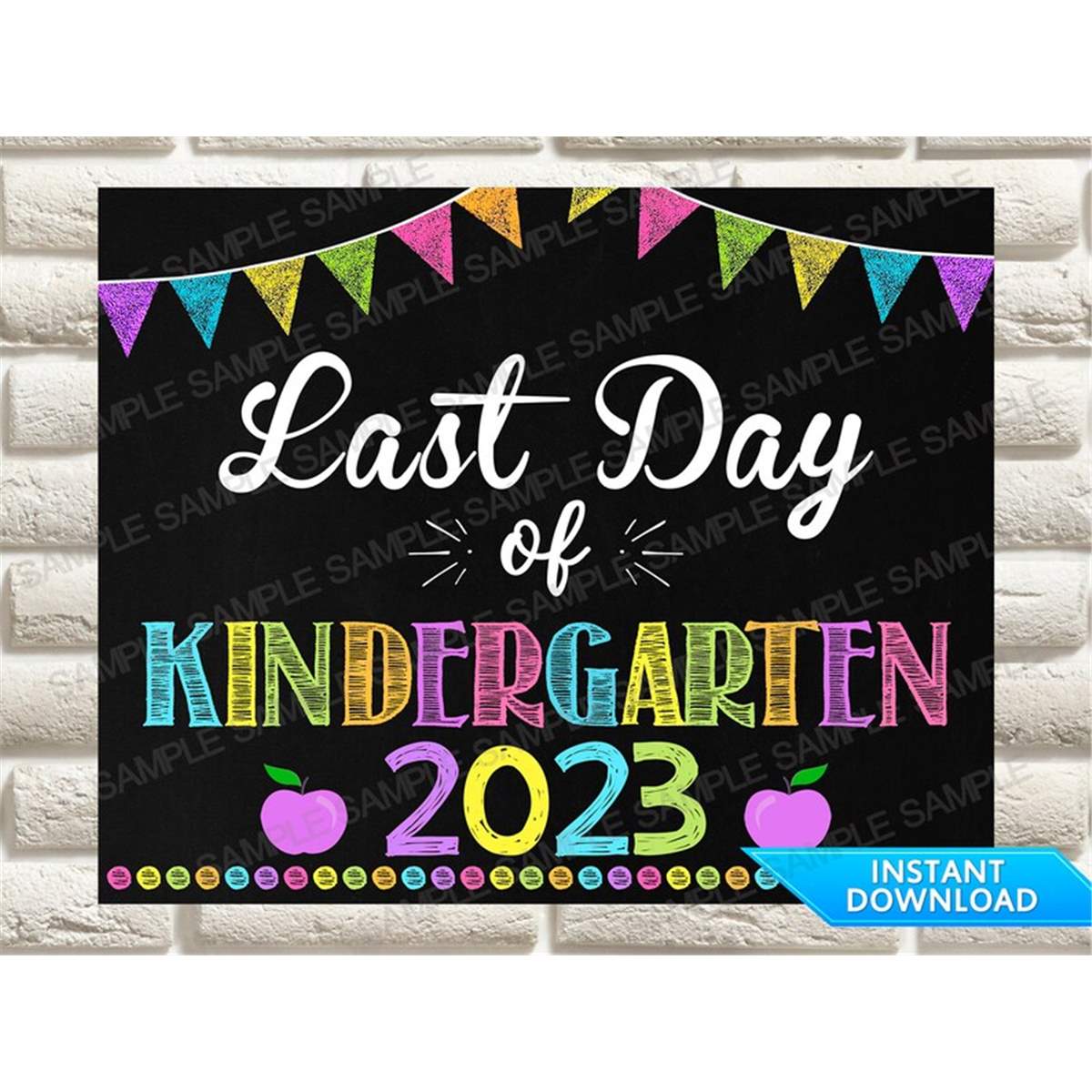 Kindergarten Graduation Sign Printable, Kindergarten Graduat - Inspire ...