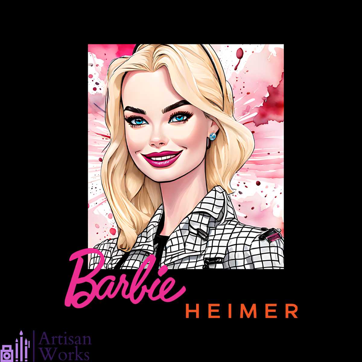 Barbie Heimer Barbenheimer Movie 2023 PNG Silhouette File | Inspire Uplift