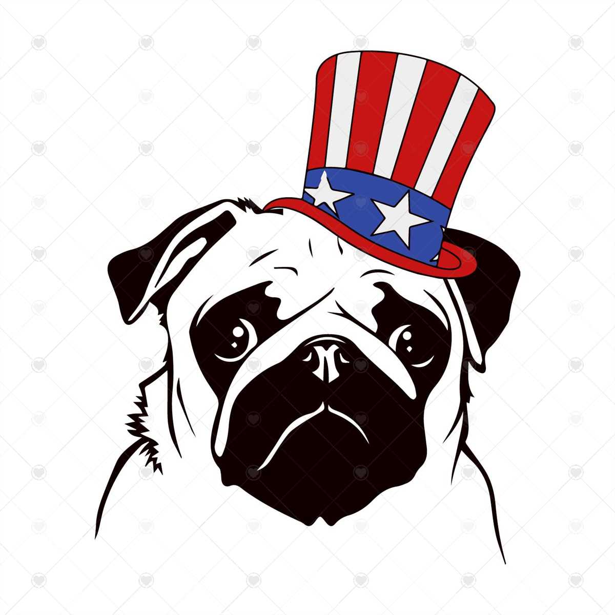 American Pitbull Svg, Independence Day Svg, Patriotic Pitbul | Inspire ...