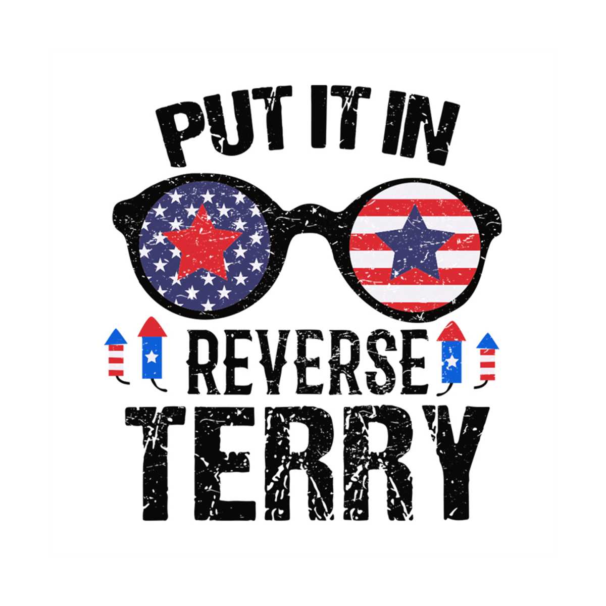 Put It In Reverse Terry Svg | Inspire Uplift